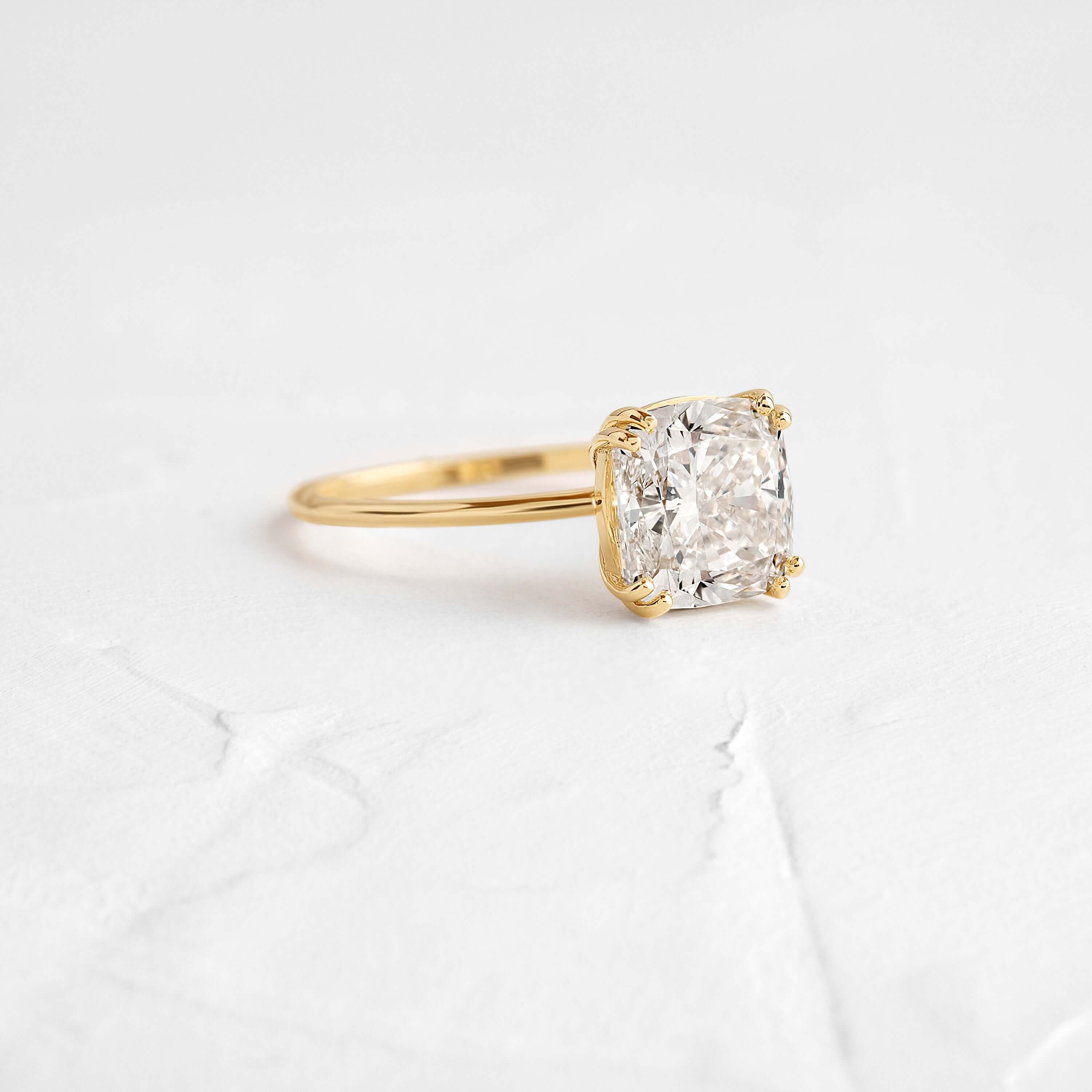 Filament Ring, Cushion Cut | Melanie Casey Fine Jewelry