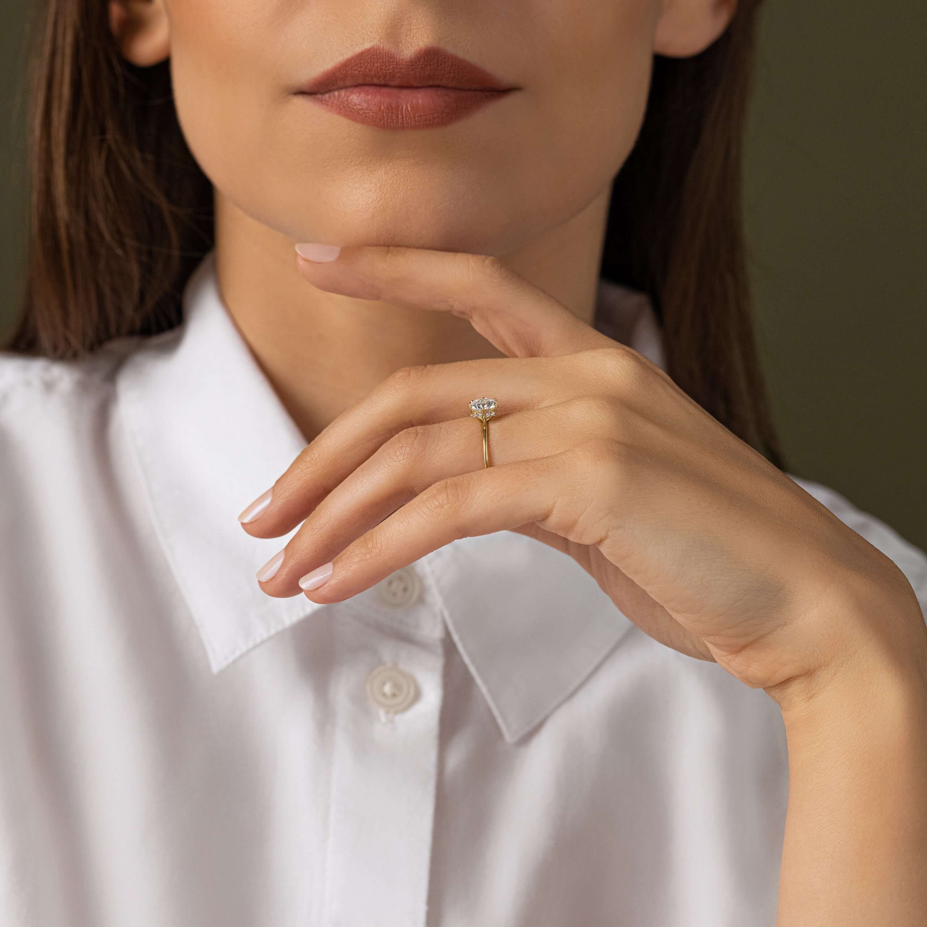 Touchpoints Ring, Round Cut - Melanie Casey