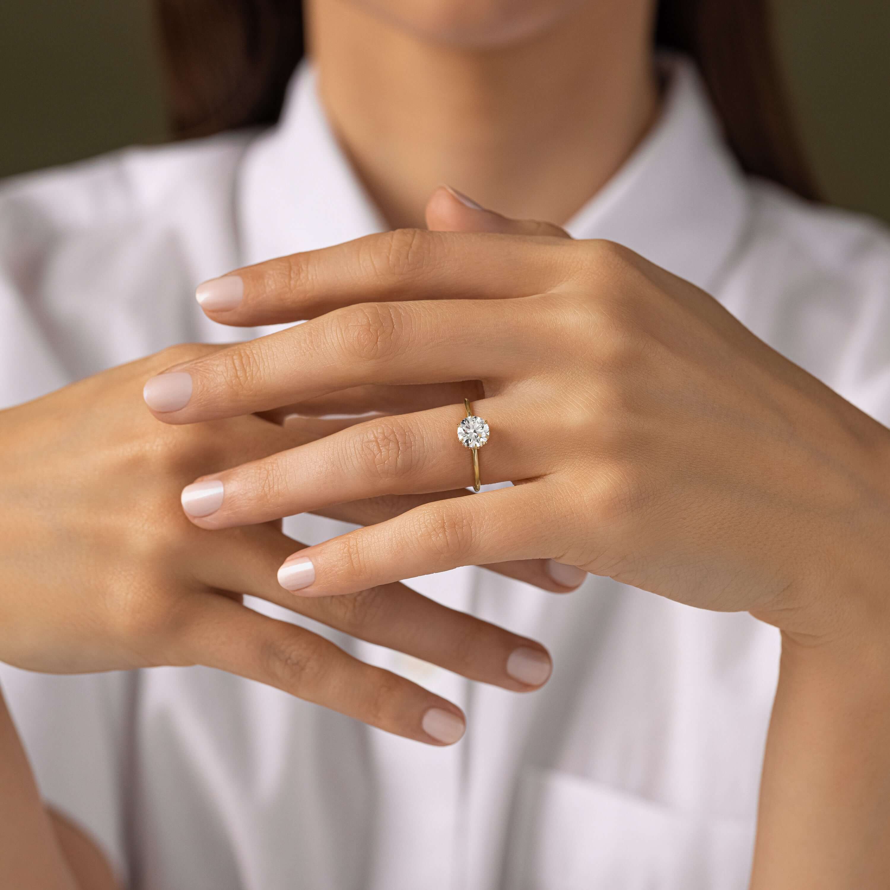 Touchpoints Ring, Round Cut - Melanie Casey