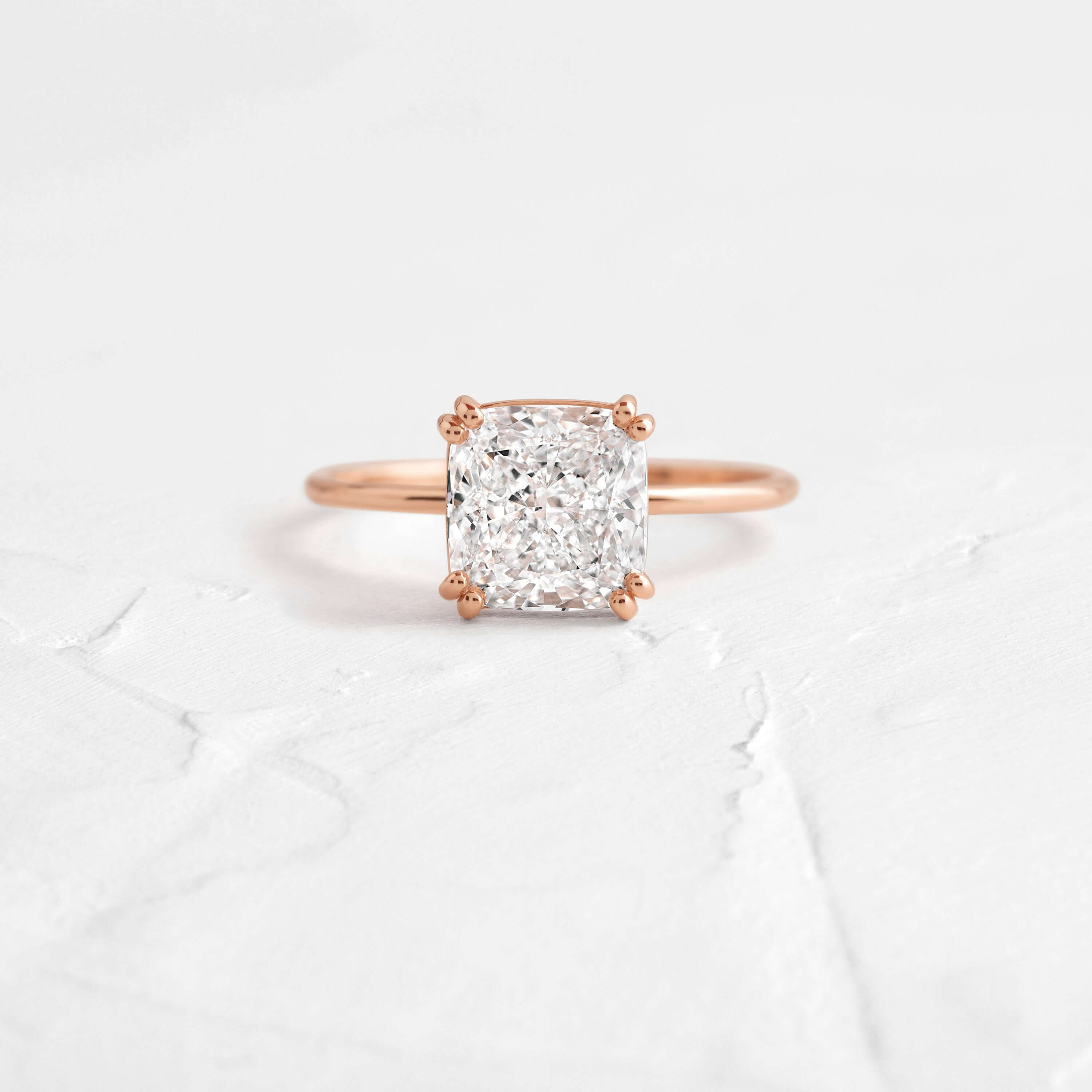 Filament Ring, Cushion Cut | Melanie Casey Fine Jewelry
