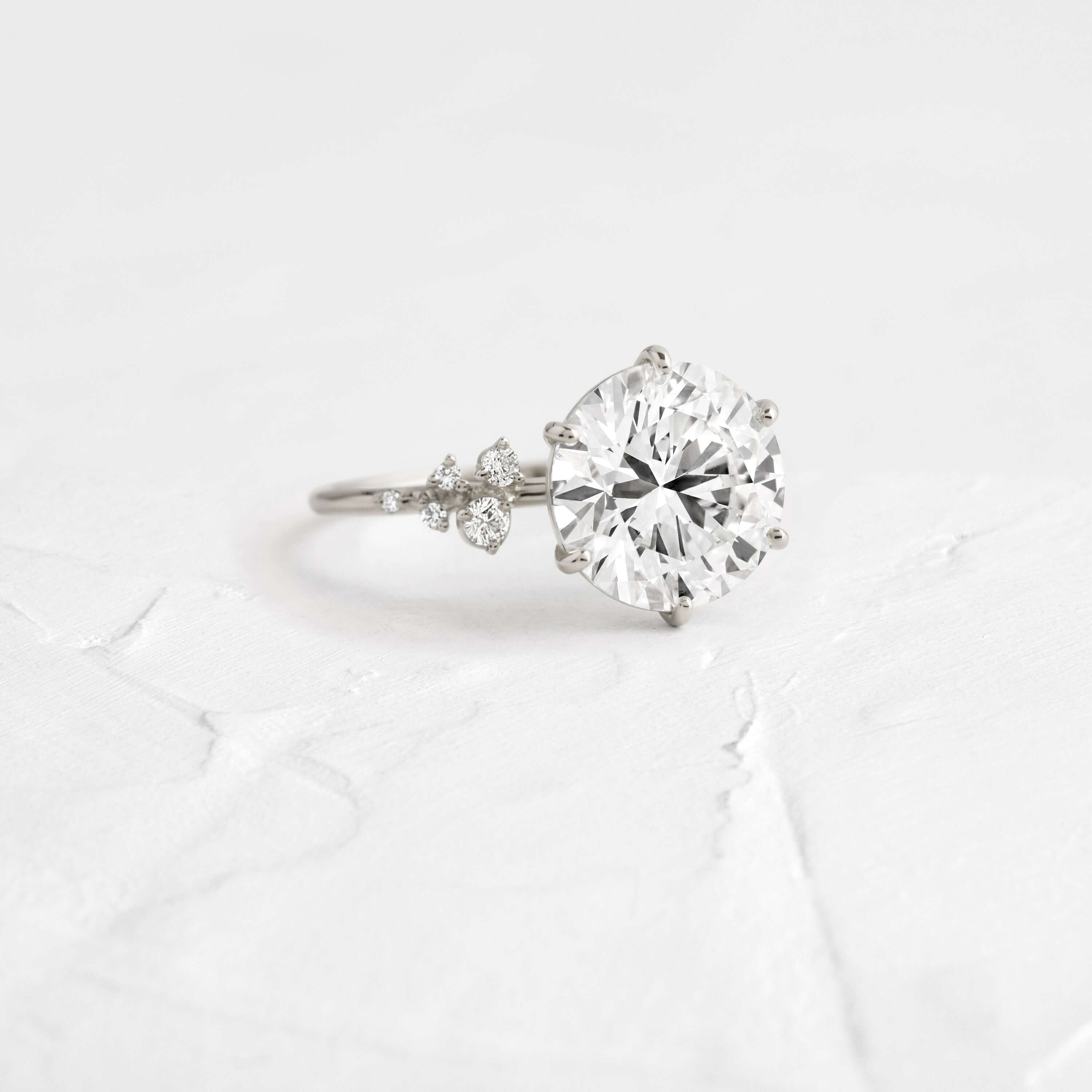 Snowdrift Ring | Handcrafted Engagement Ring | Melanie Casey