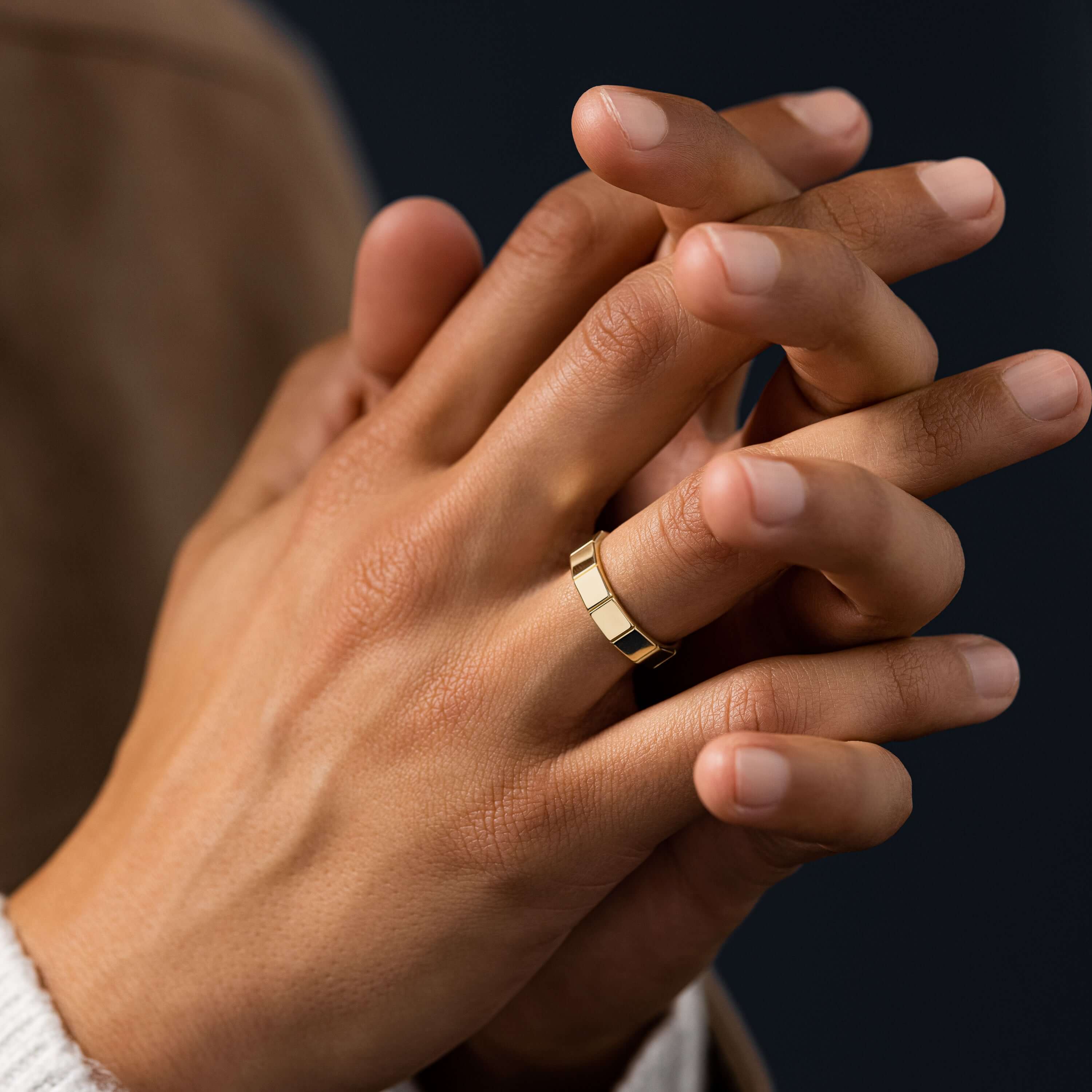 Block Band | For Men and Women | Melanie Casey Fine Jewelry