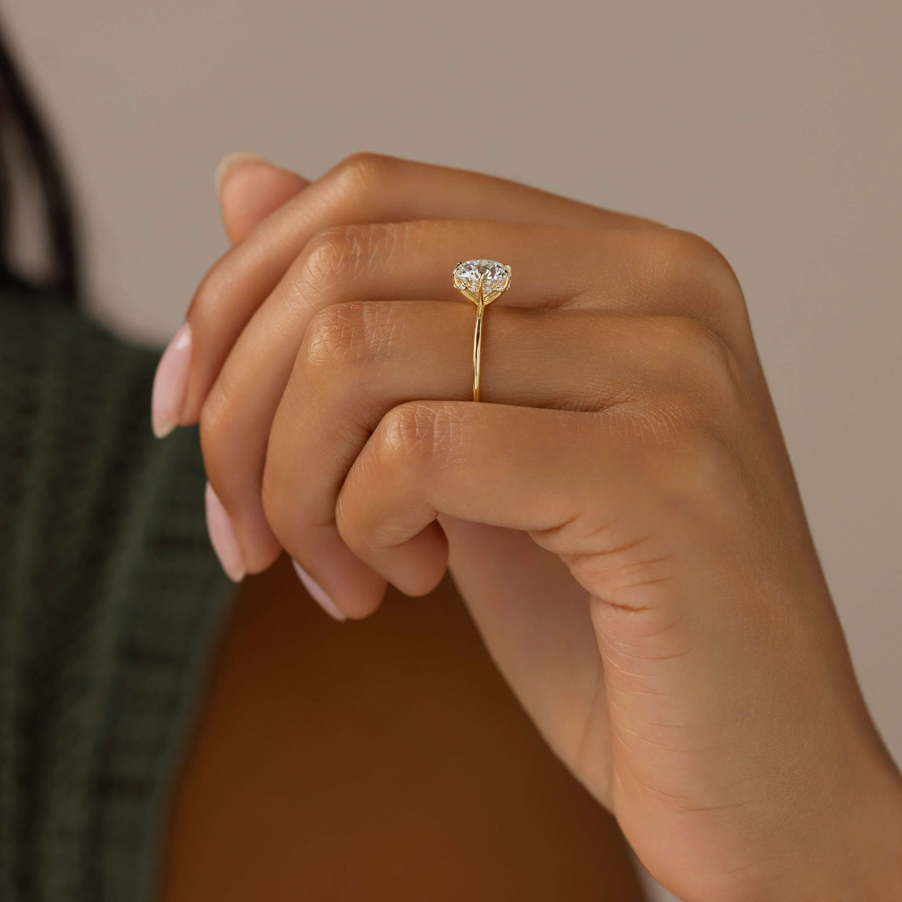 Touchpoints Ring, Round Cut - Melanie Casey