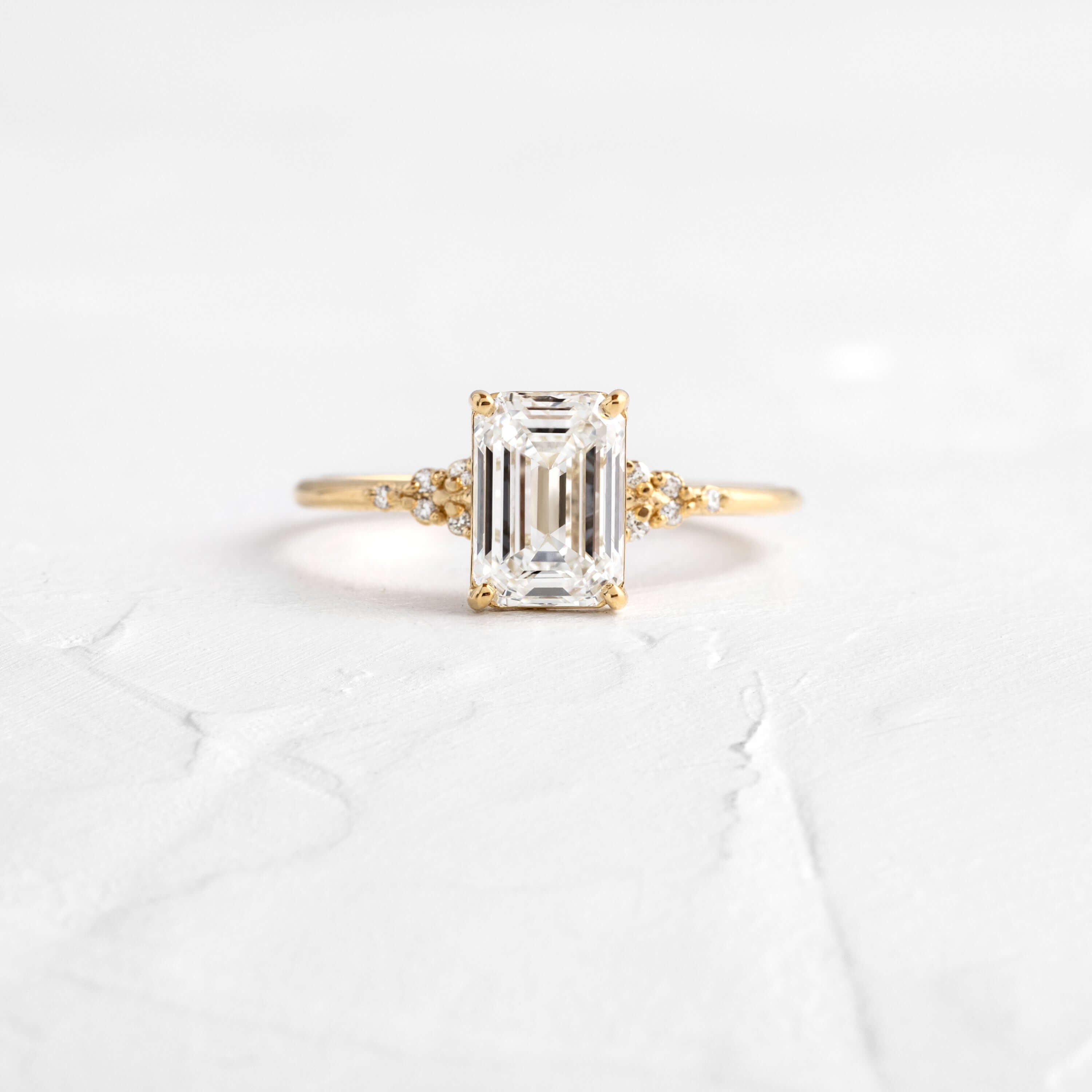 Lighthouse Ring, Emerald Cut - Melanie Casey