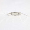 Filigree Signet Ring with Diamonds - Custom Handwriting Engraving by ...