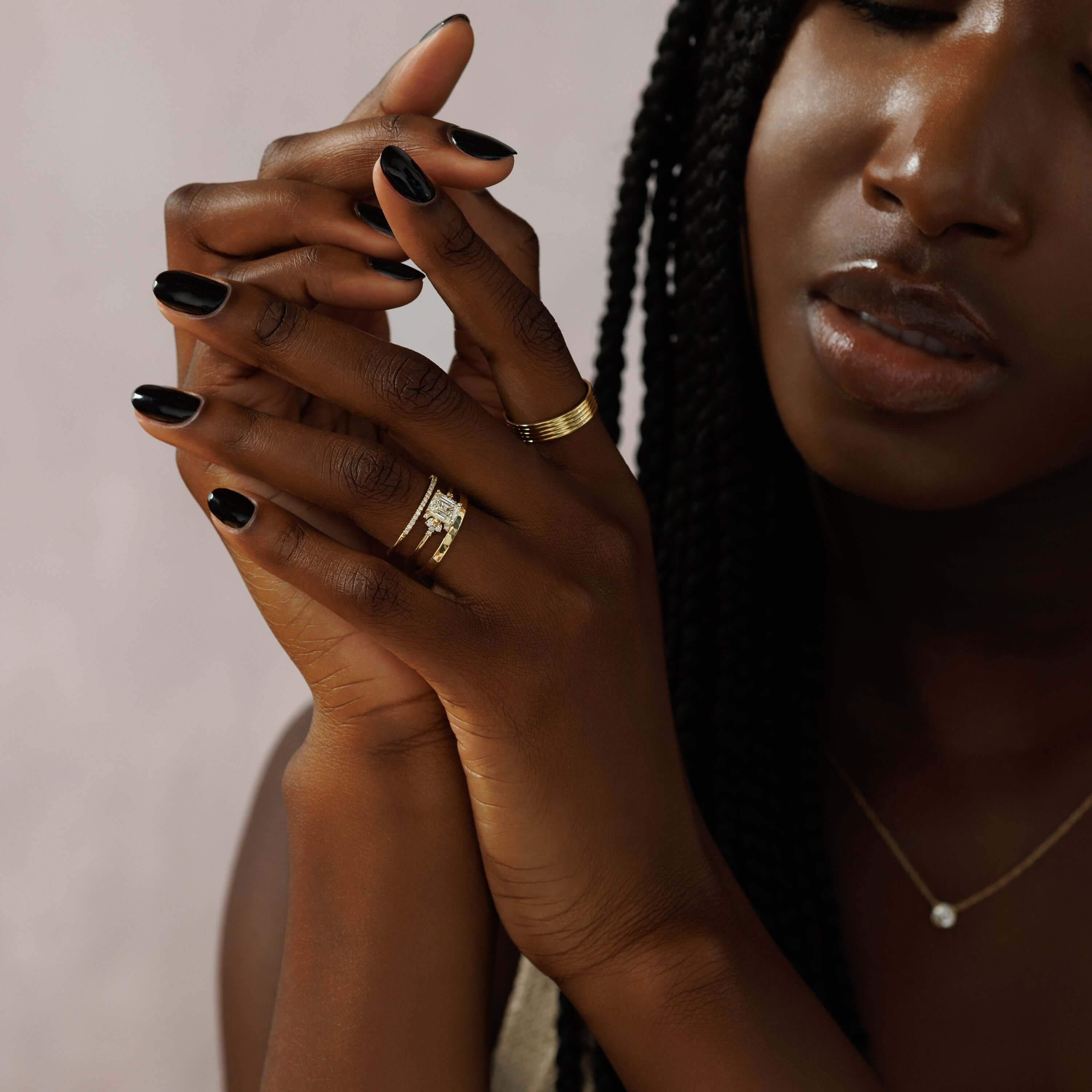 Stargaze Ring, Emerald Cut - Melanie Casey