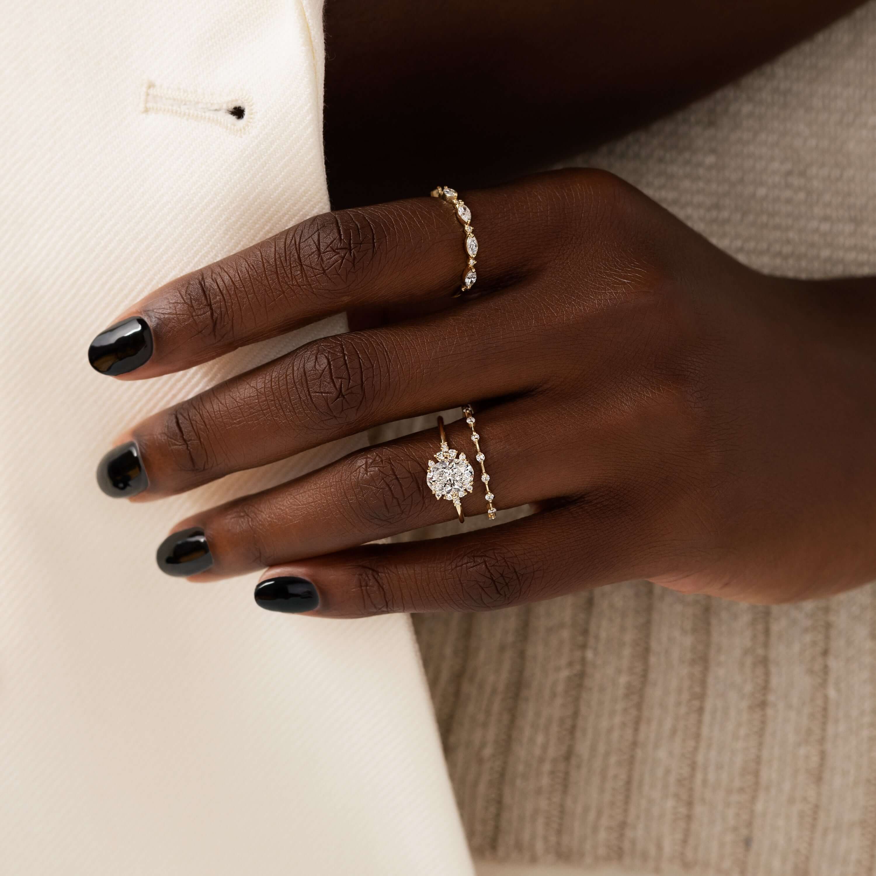 Stargaze Ring, Oval Cut - Melanie Casey