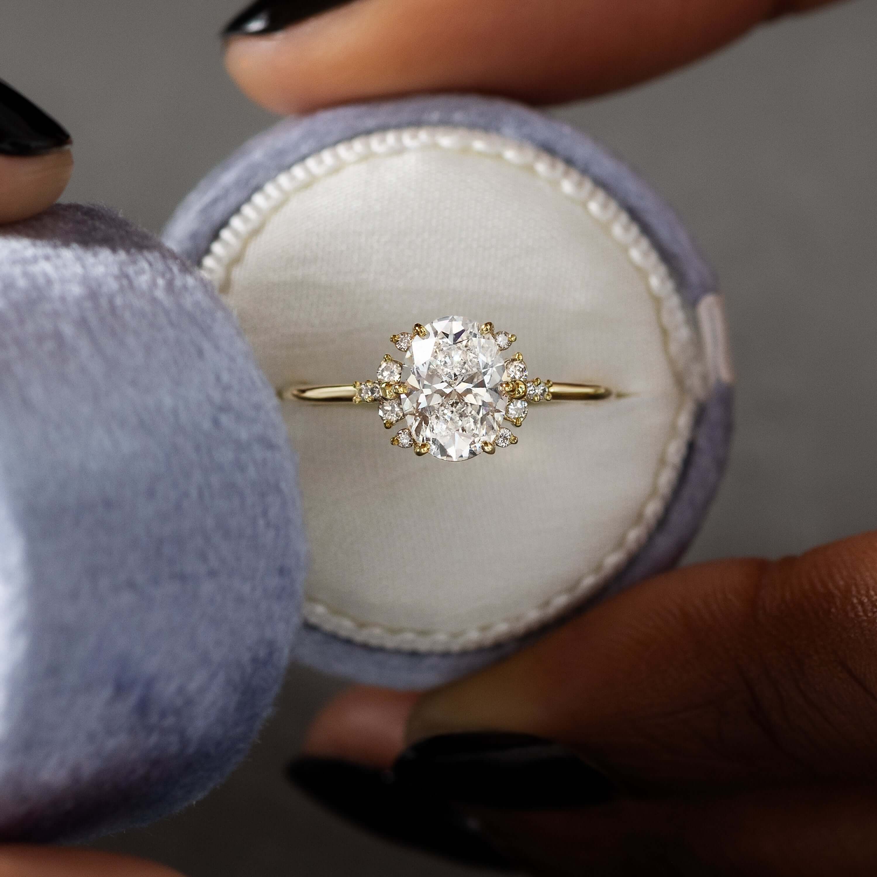 Stargaze Ring, Oval Cut - Melanie Casey