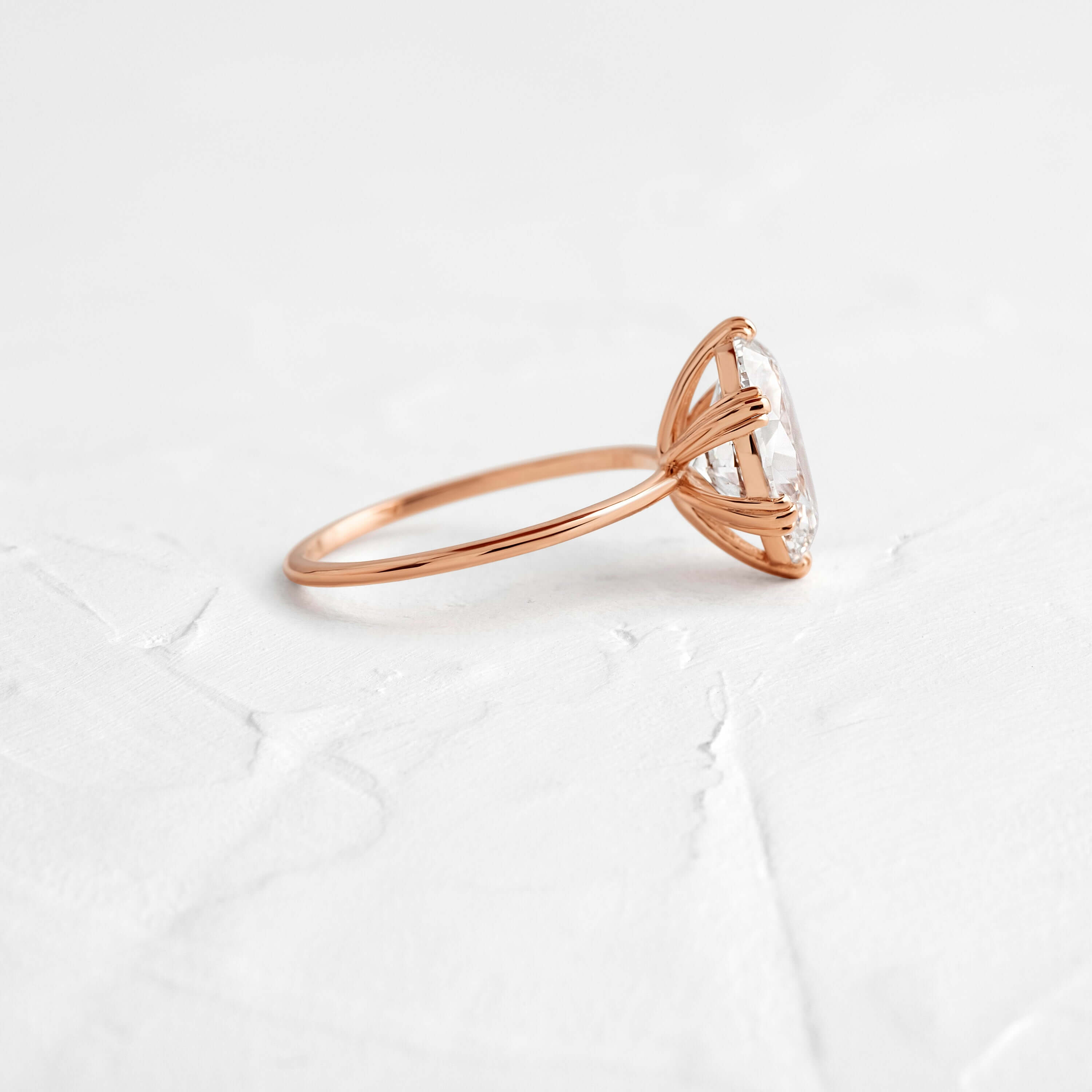 Threaded Ring, Oval Cut | Melanie Casey Fine Jewelry