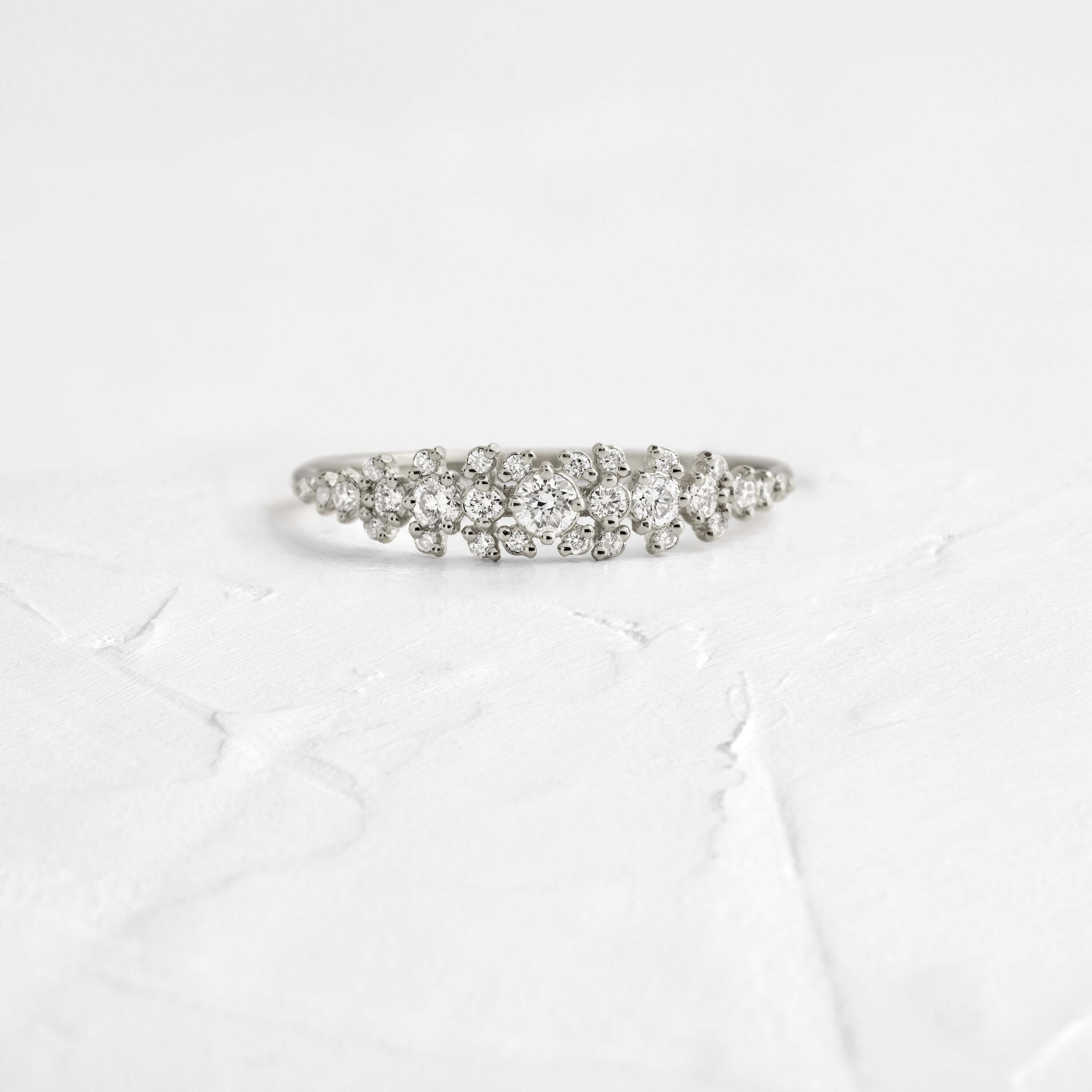 Edison Band | Unique Cluster Ring | Melanie Casey Fine Jewelry