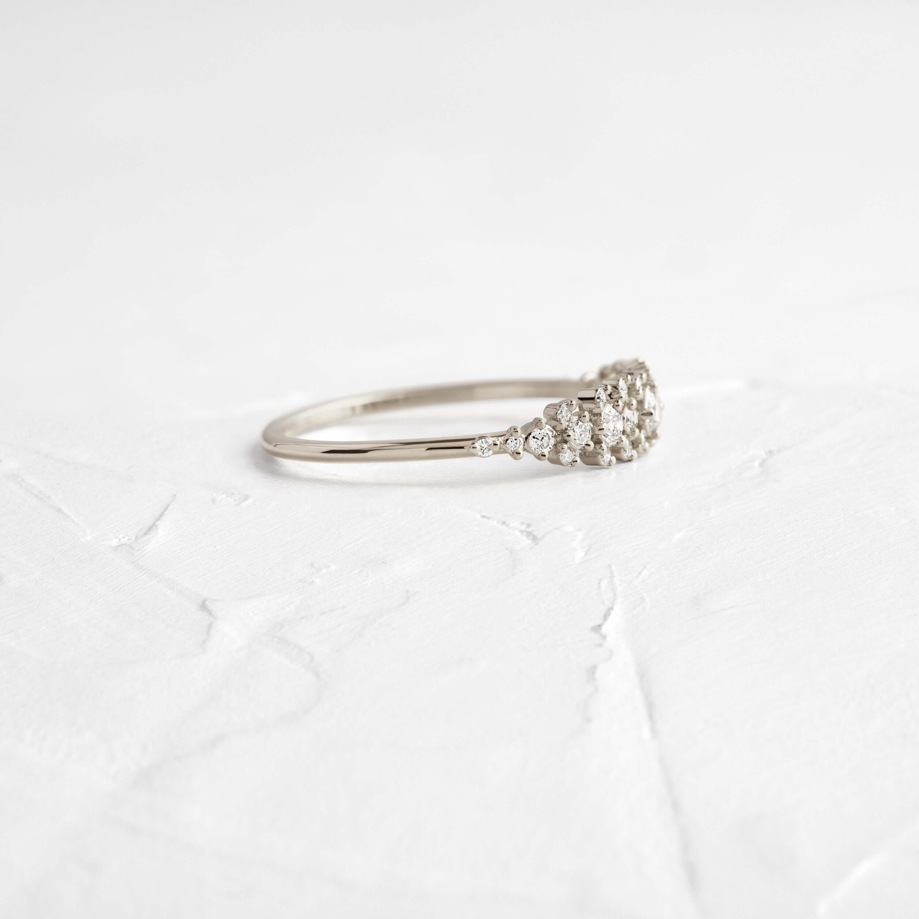 Edison Band | Unique Cluster Ring | Melanie Casey Fine Jewelry