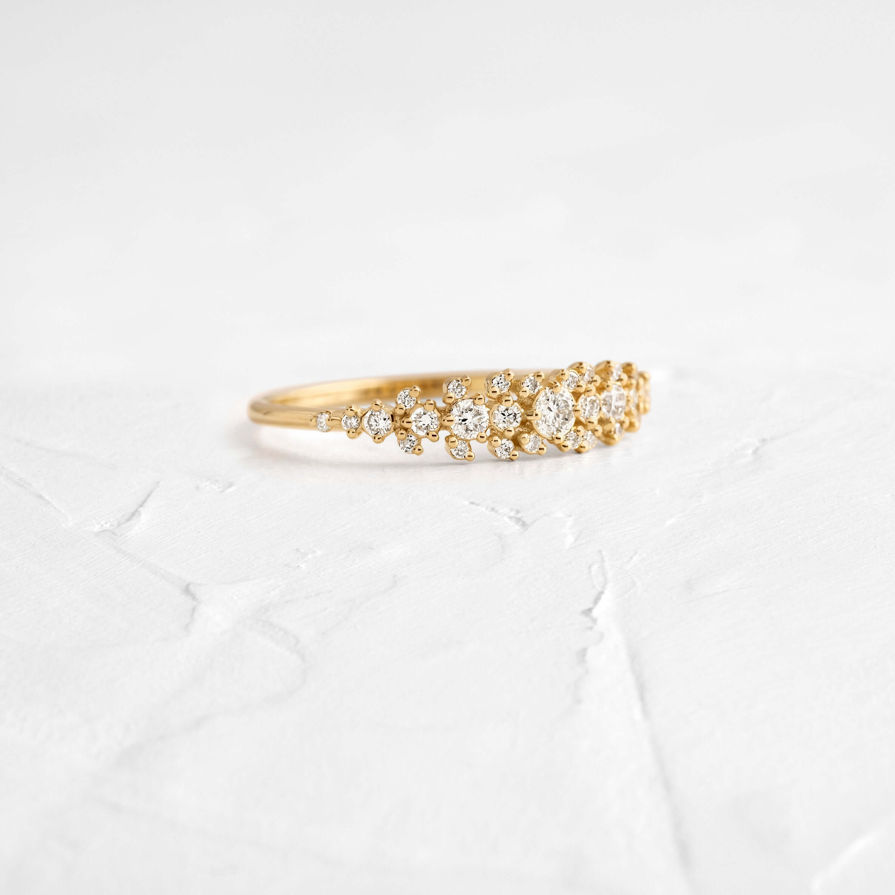 Edison Band | Unique Cluster Ring | Melanie Casey Fine Jewelry