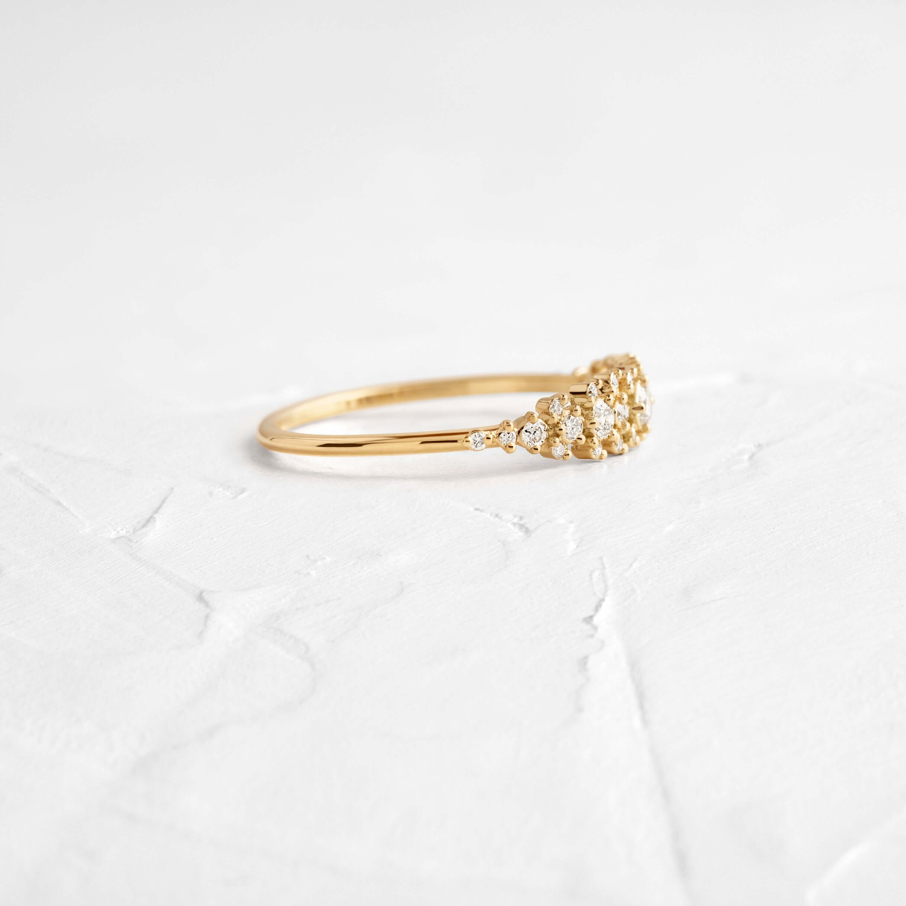 Edison Band | Unique Cluster Ring | Melanie Casey Fine Jewelry