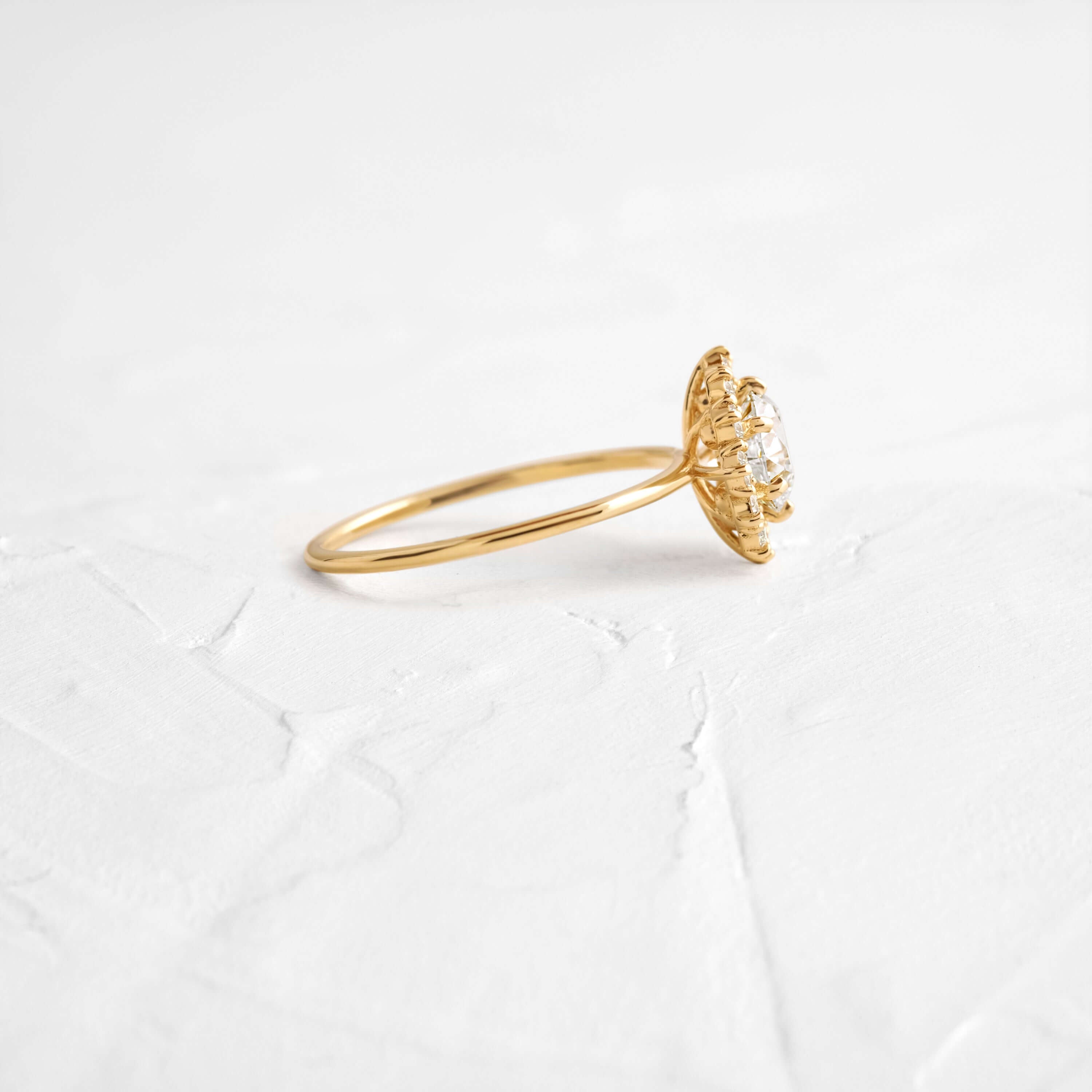 Diamond Helio Ring | Engagement Ring| Melanie Casey Fine Jewelry