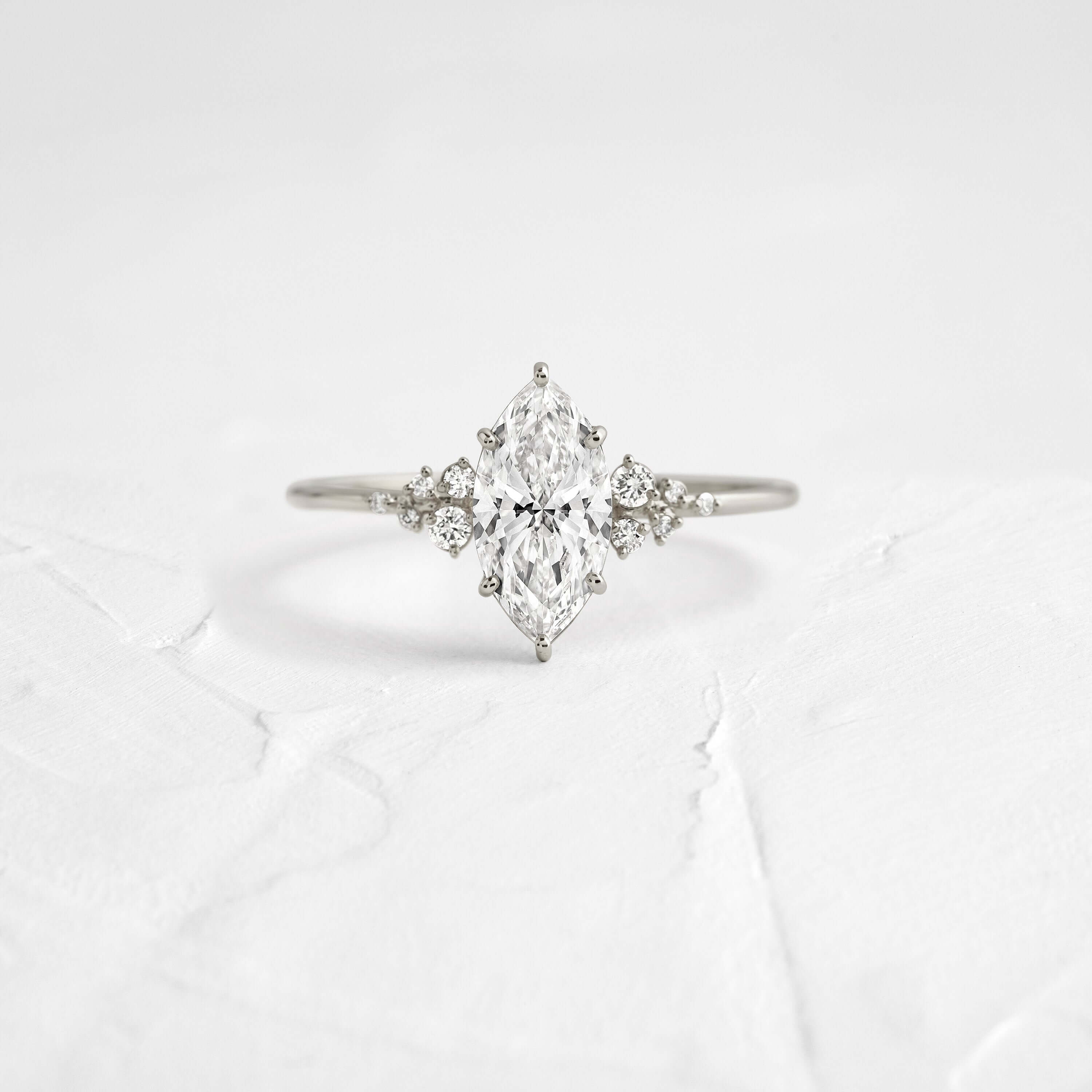 Snowdrift Ring | Handcrafted Engagement Ring | Melanie Casey