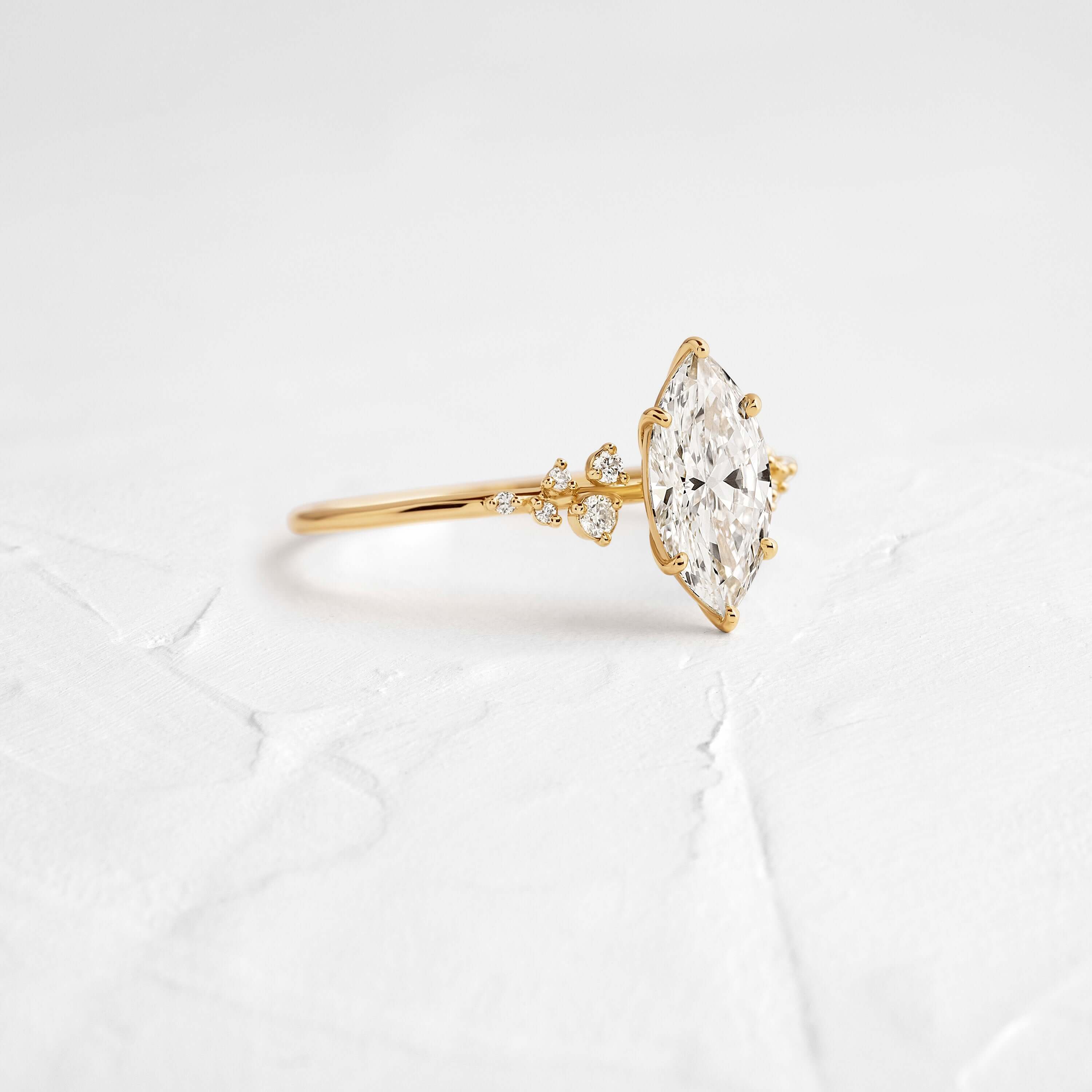 Snowdrift Ring | Handcrafted Engagement Ring | Melanie Casey