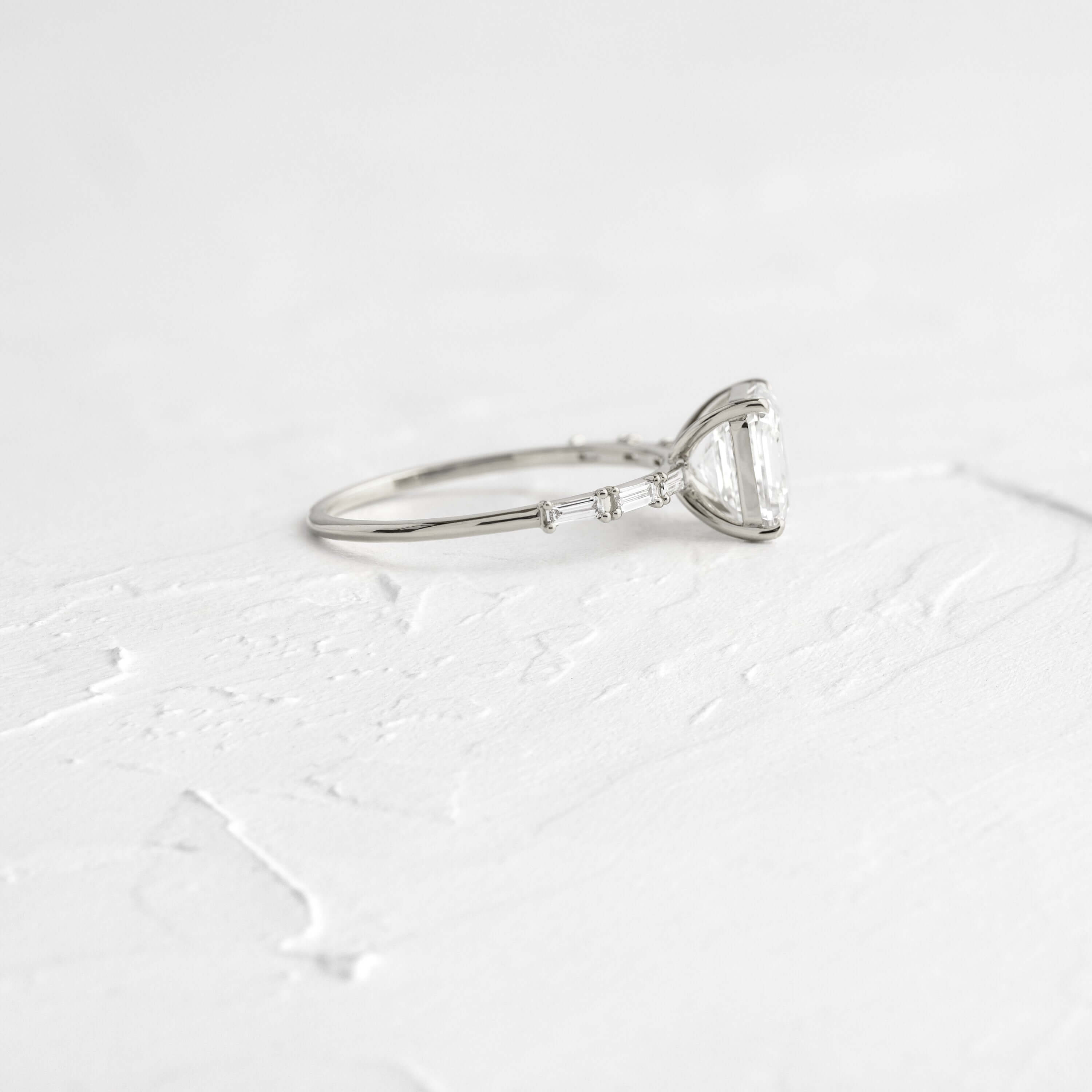 Fluency Ring, Asscher Cut - Melanie Casey