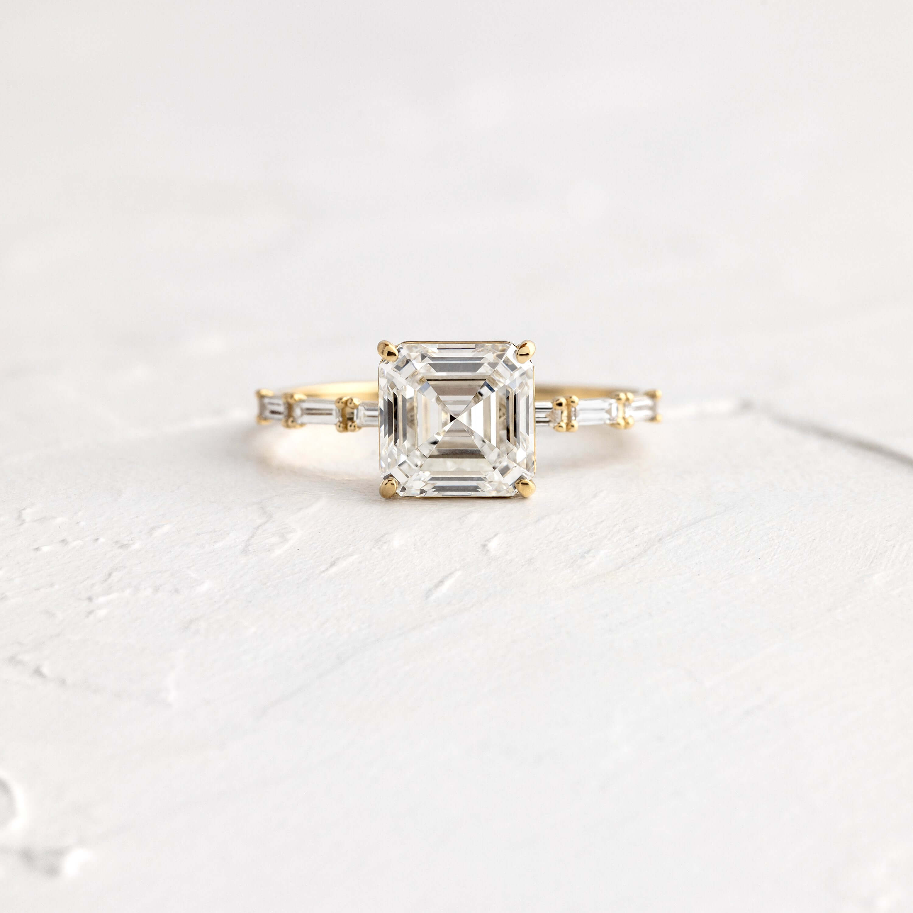Fluency Ring, Asscher Cut - Melanie Casey