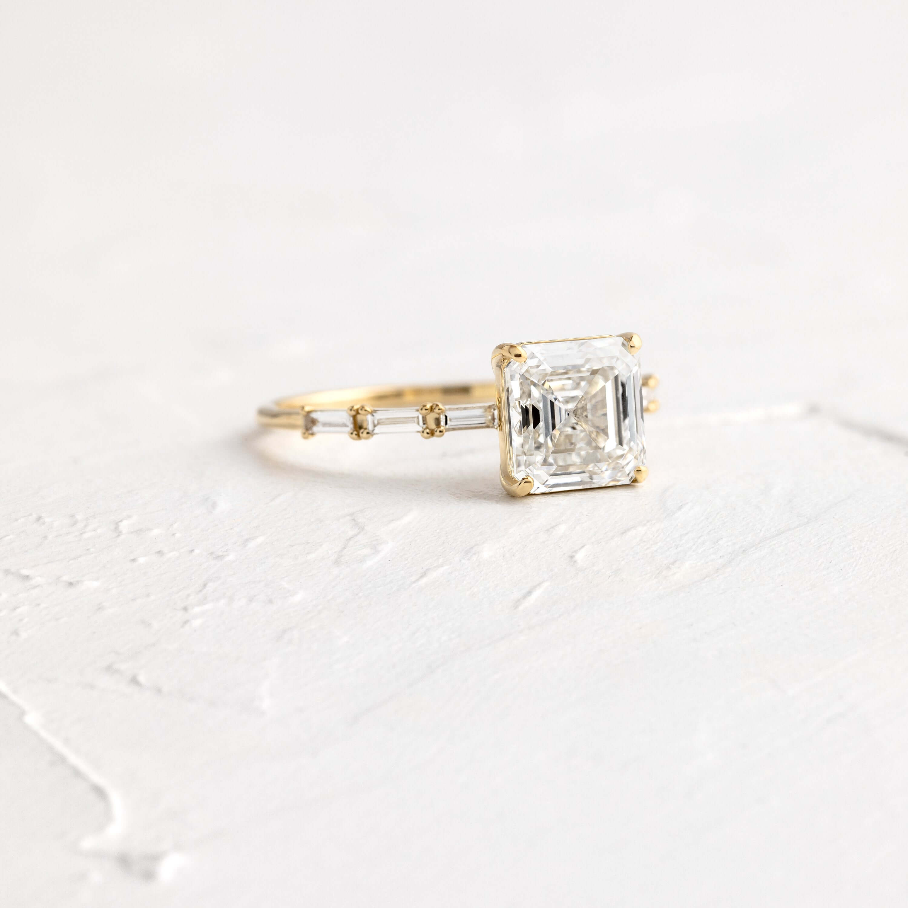 Fluency Ring, Asscher Cut - Melanie Casey