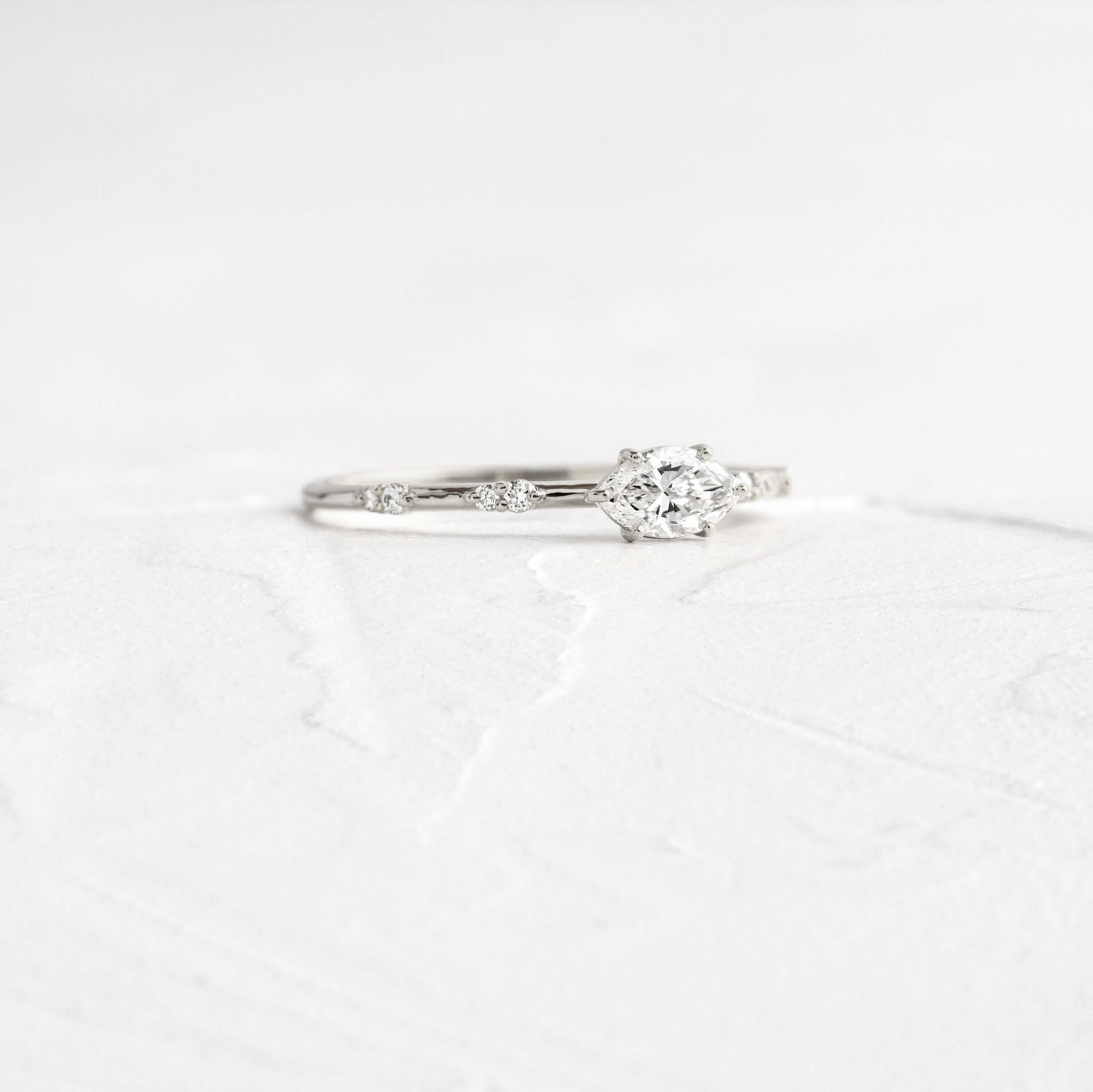 Bright Side Ring, Marquise Cut | Melanie Casey Fine Jewelry