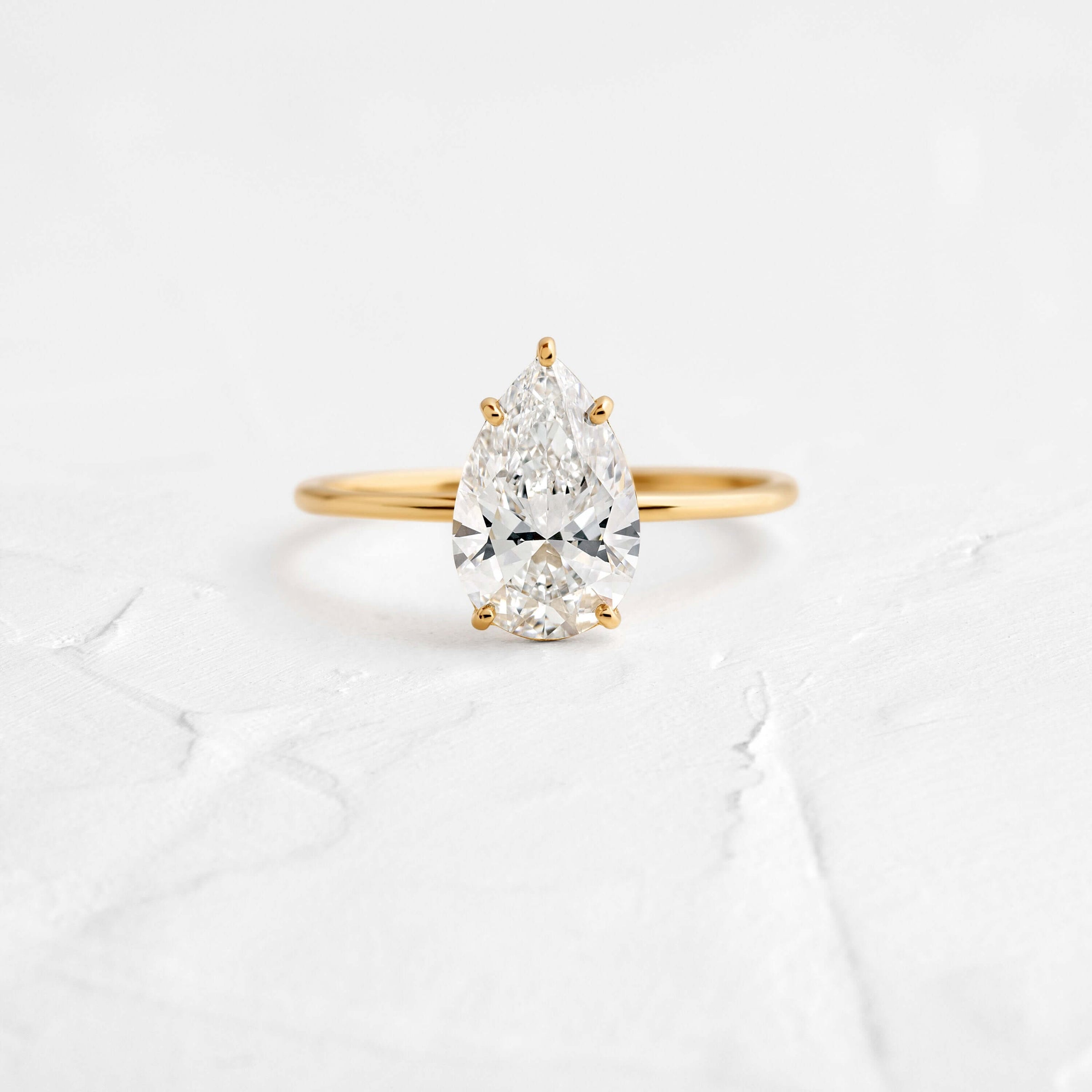 Pear Shaped Engagement Ring | Melanie Casey