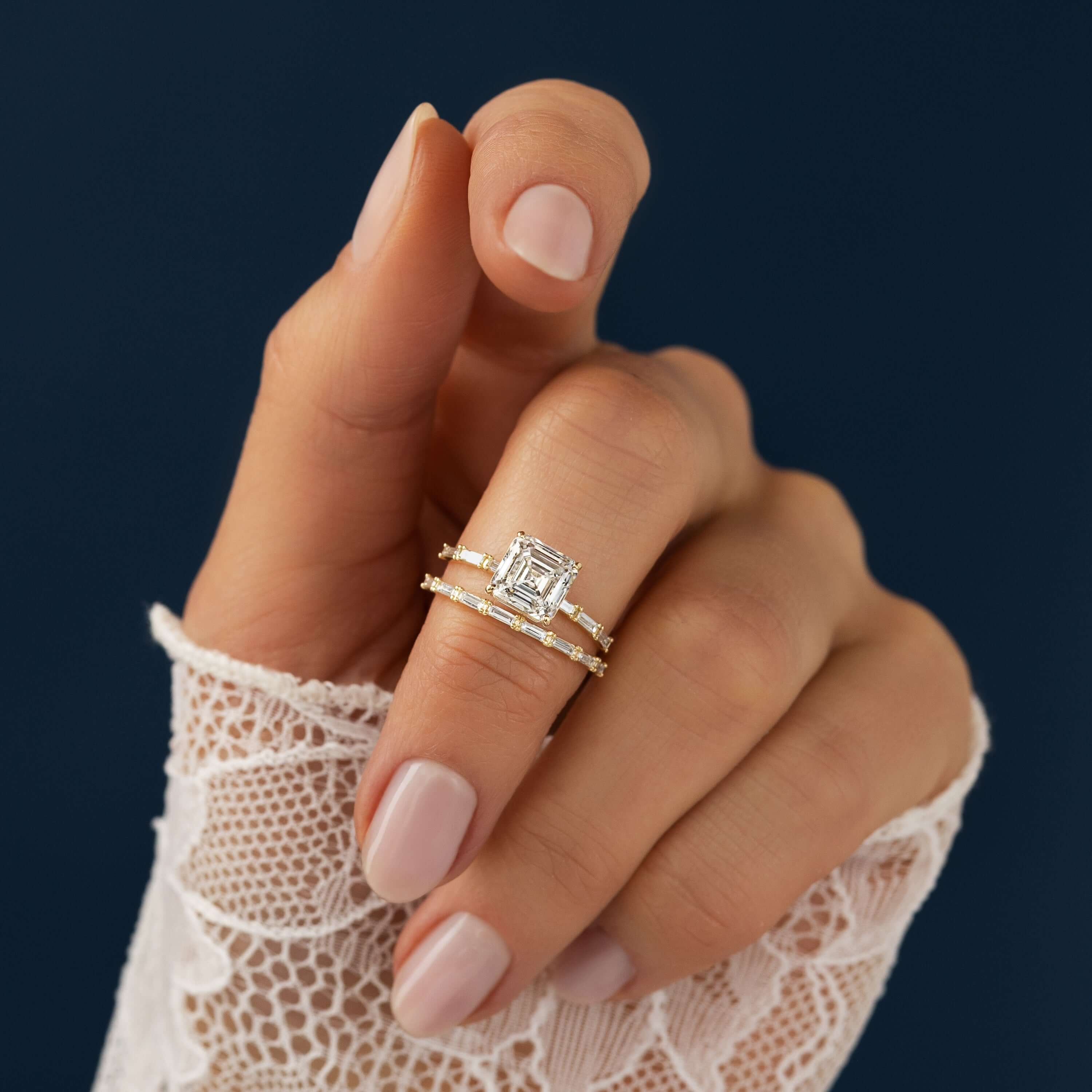 Fluency Ring, Asscher Cut - Melanie Casey