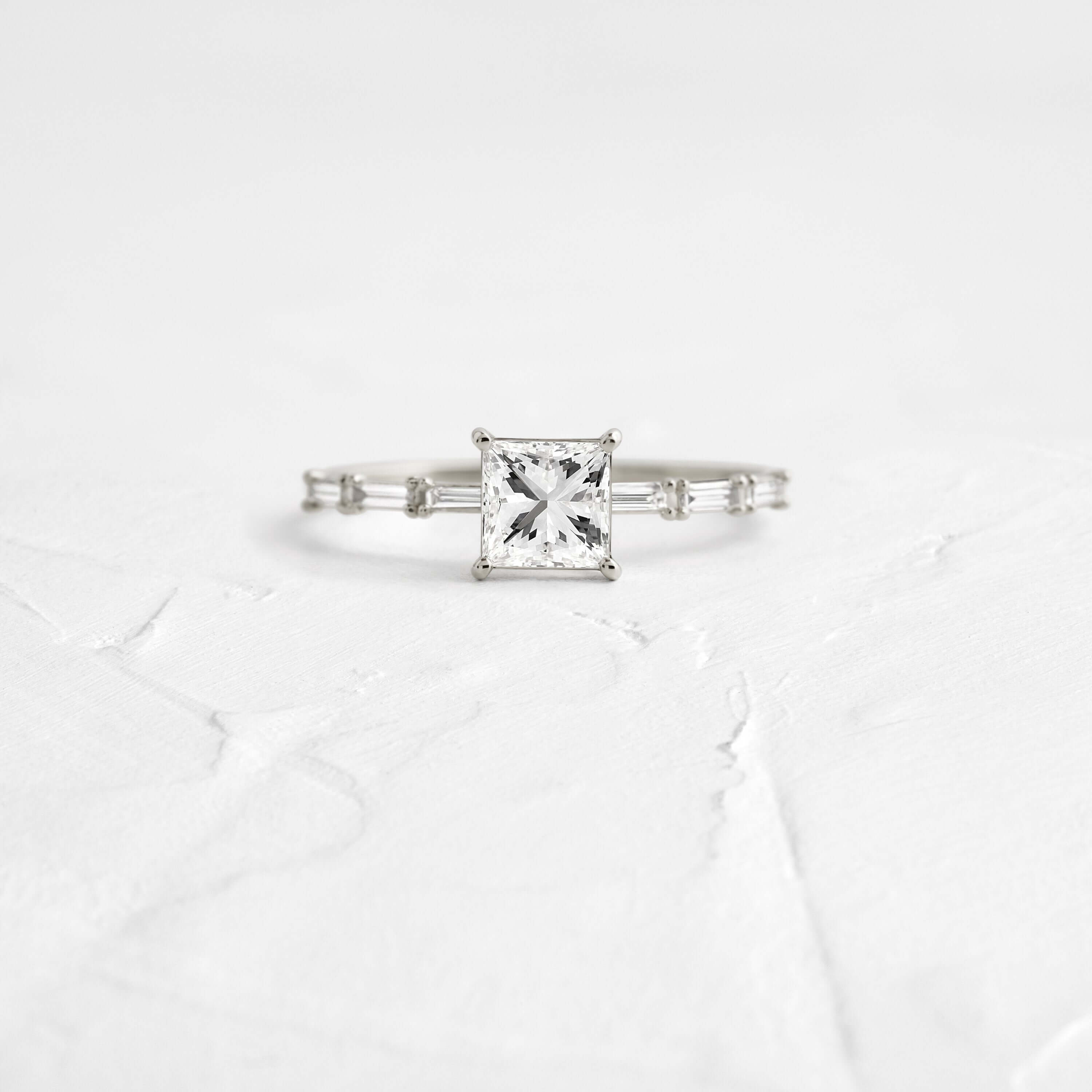 Fluency Ring, Princess Cut - Melanie Casey