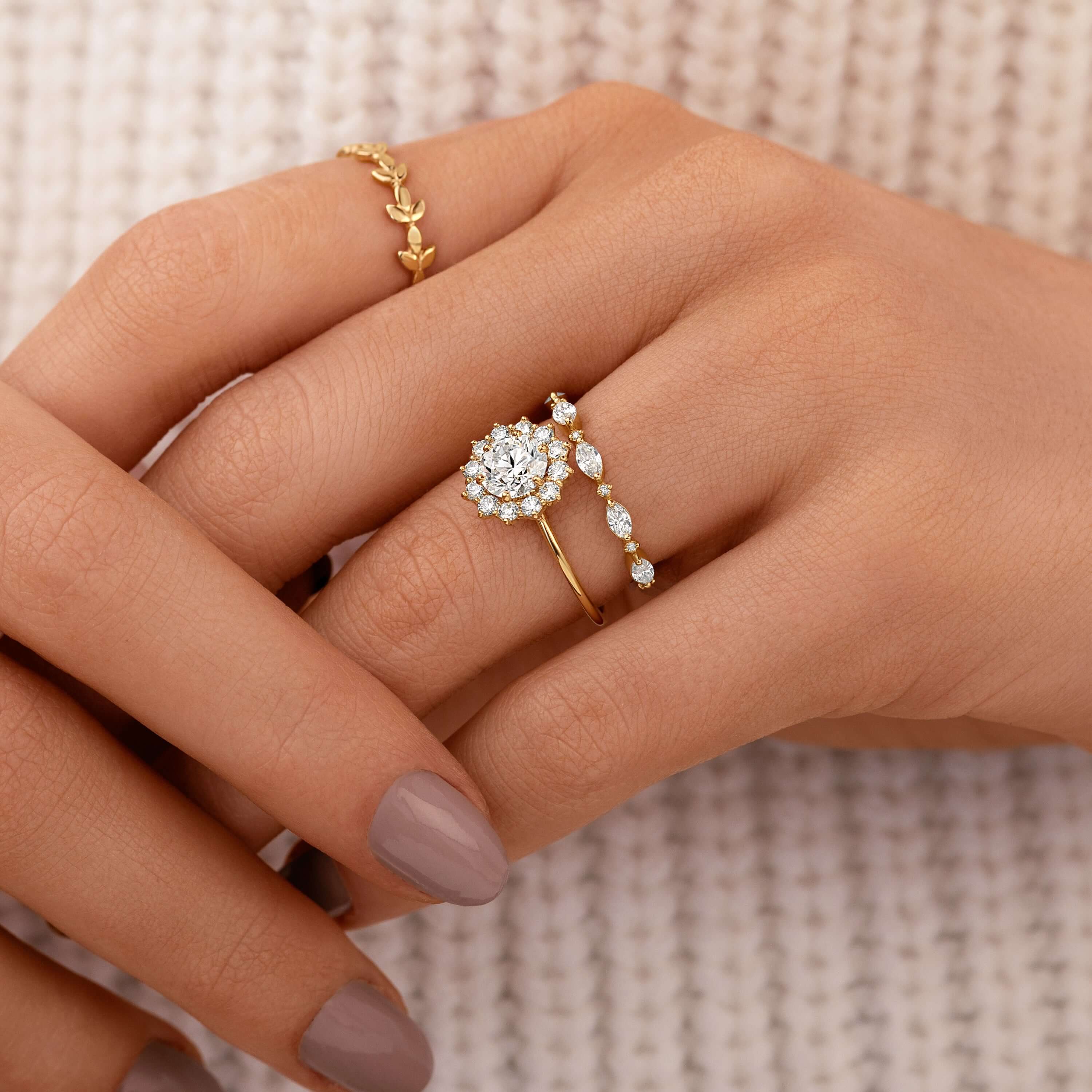 Diamond Helio Ring | Engagement Ring| Melanie Casey Fine Jewelry