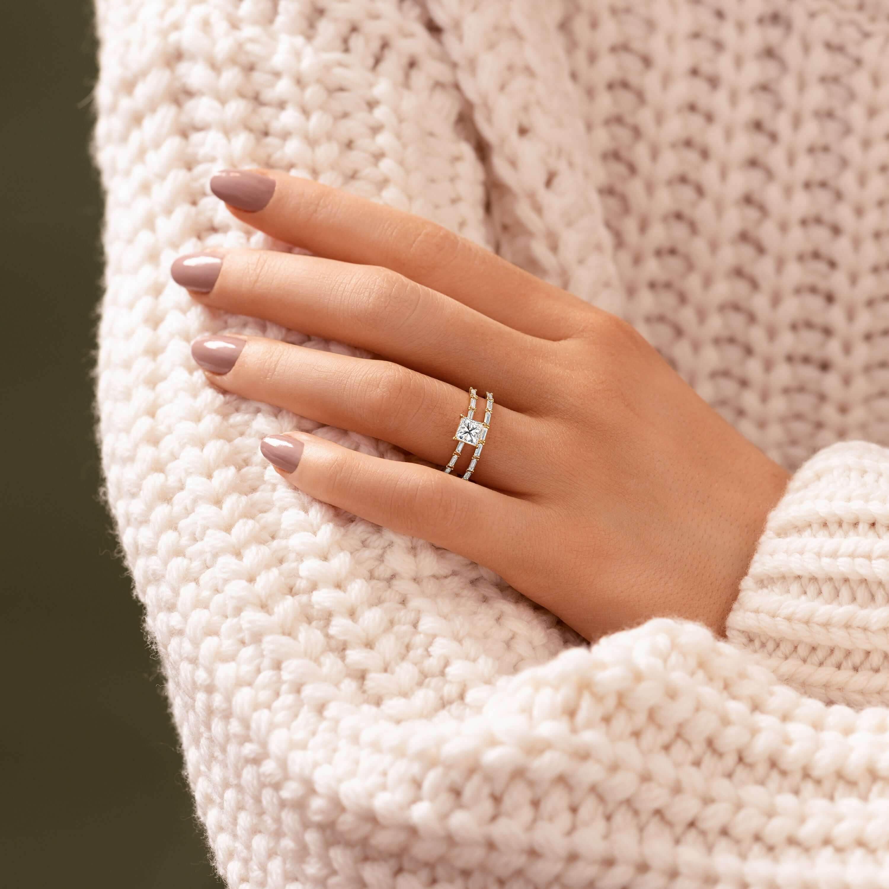 Fluency Ring, Princess Cut - Melanie Casey