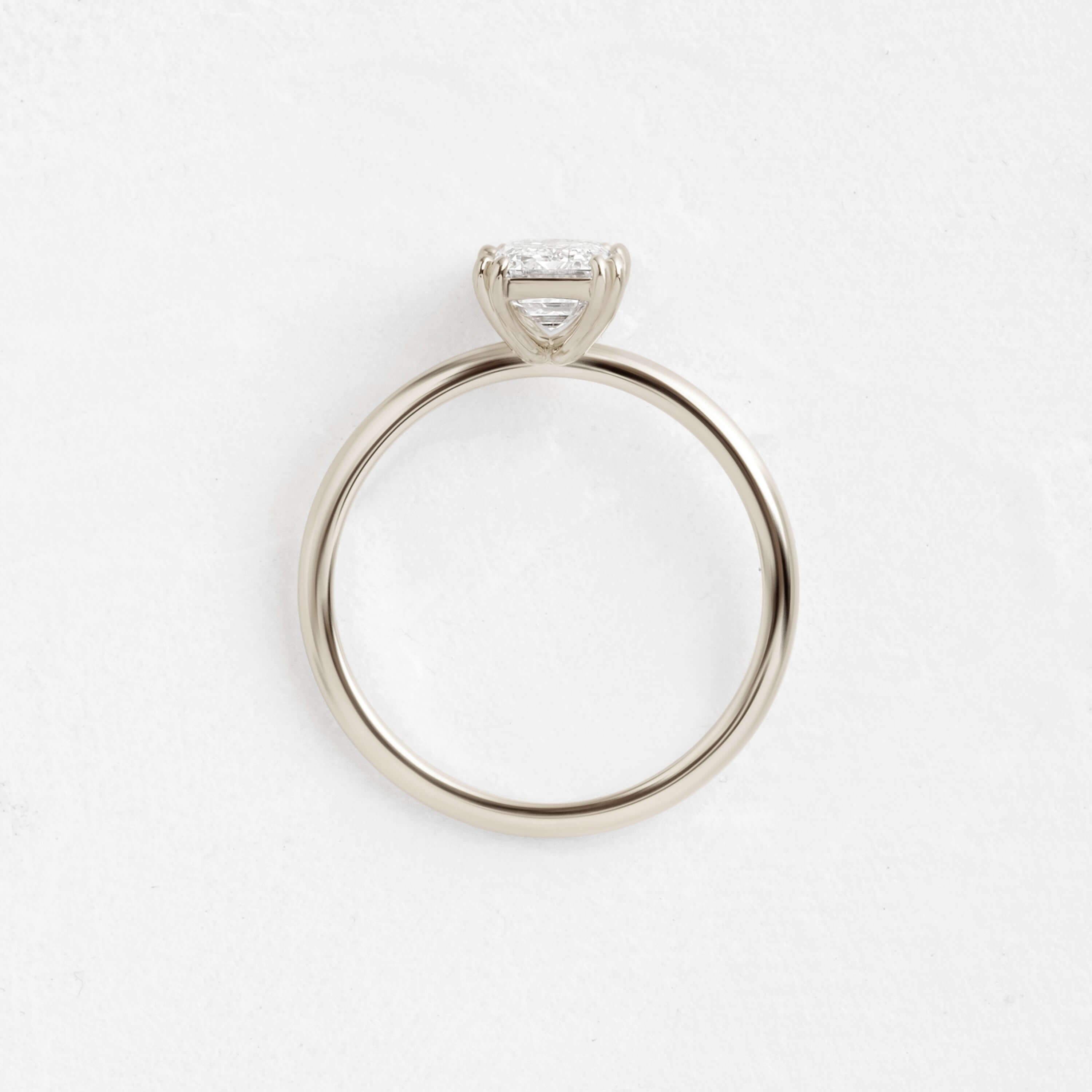 Filament Ring, Emerald Cut | Melanie Casey Fine Jewelry