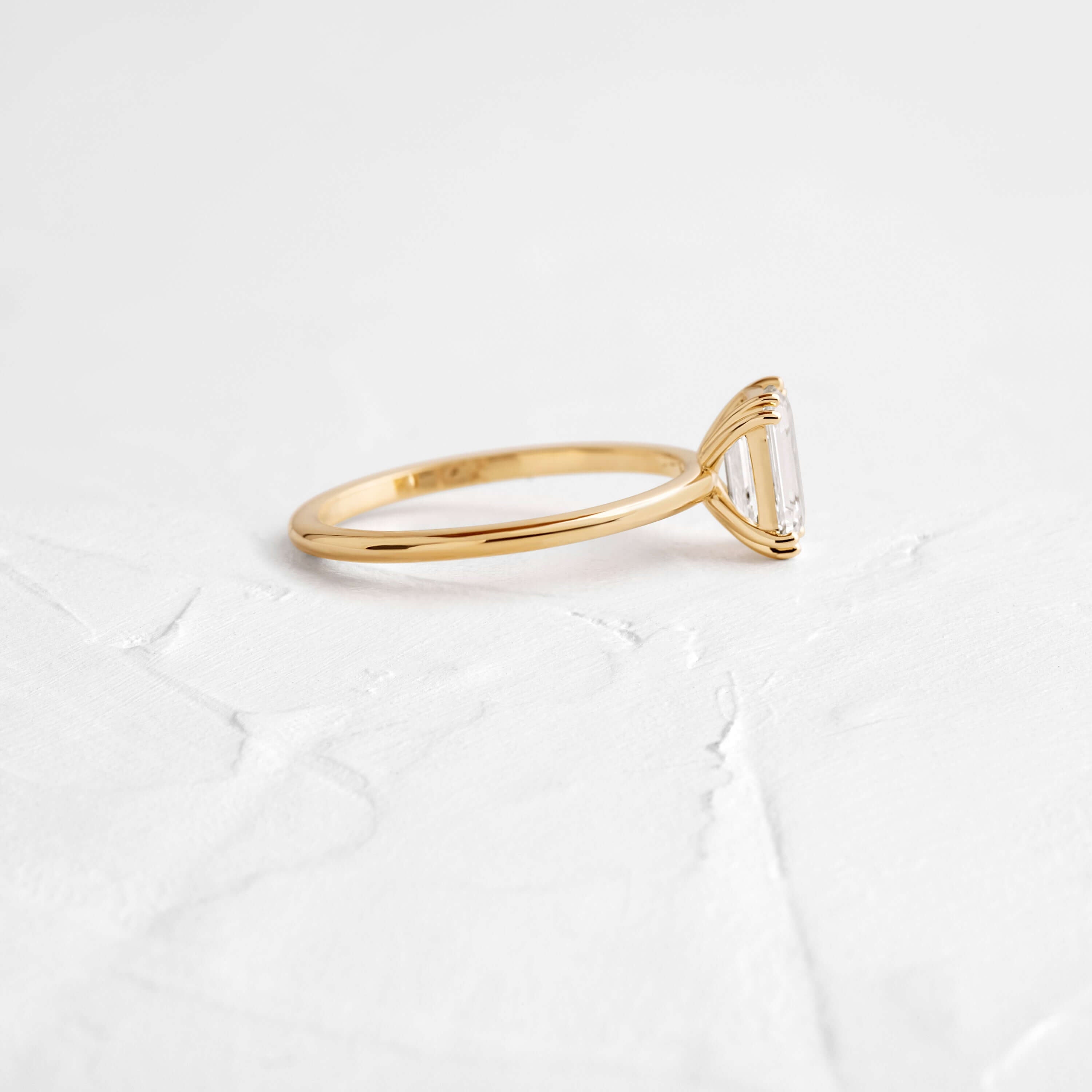 Filament Ring, Emerald Cut | Melanie Casey Fine Jewelry