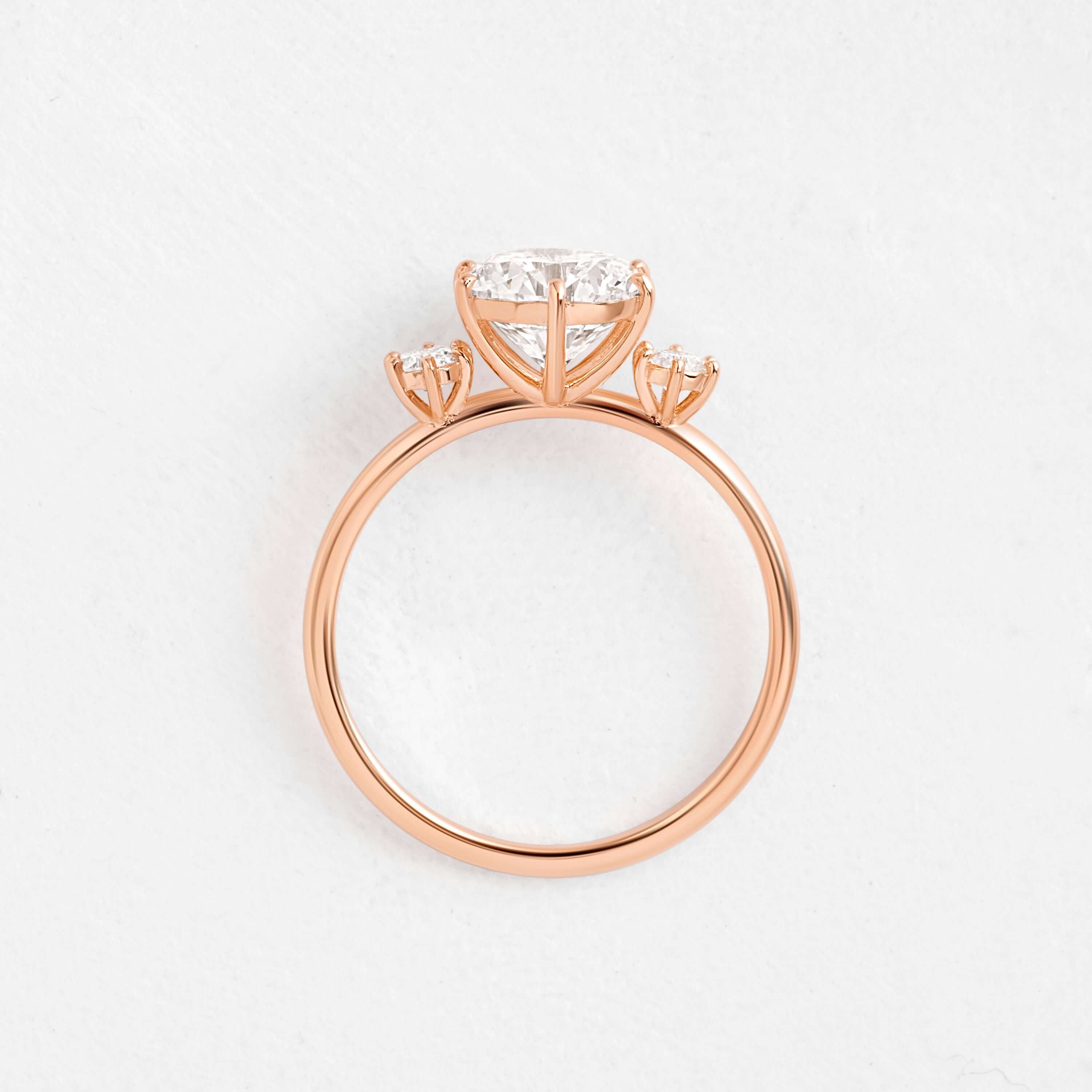 Tempo Ring, Round Cut | Melanie Casey