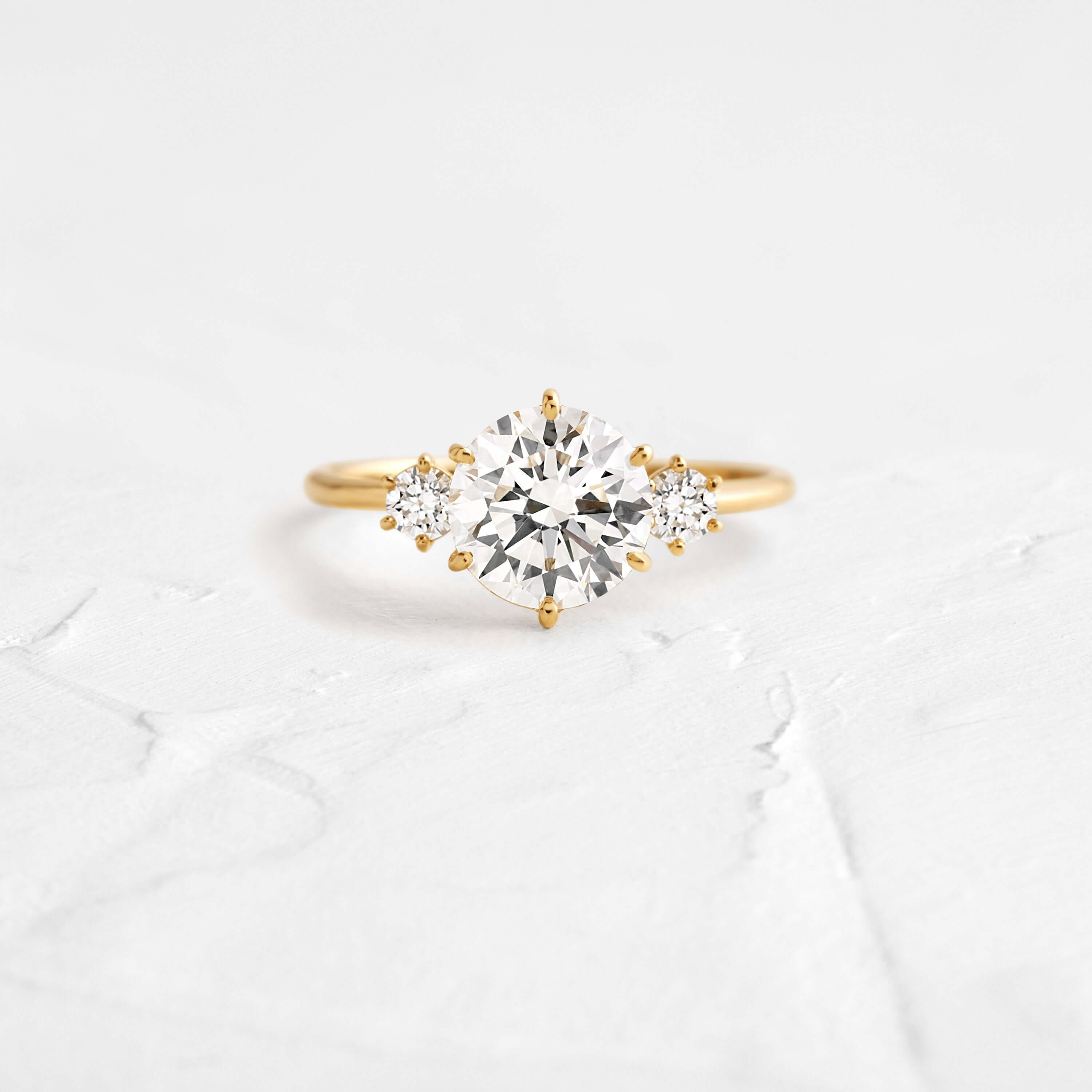 Tempo Ring, Round Cut | Melanie Casey
