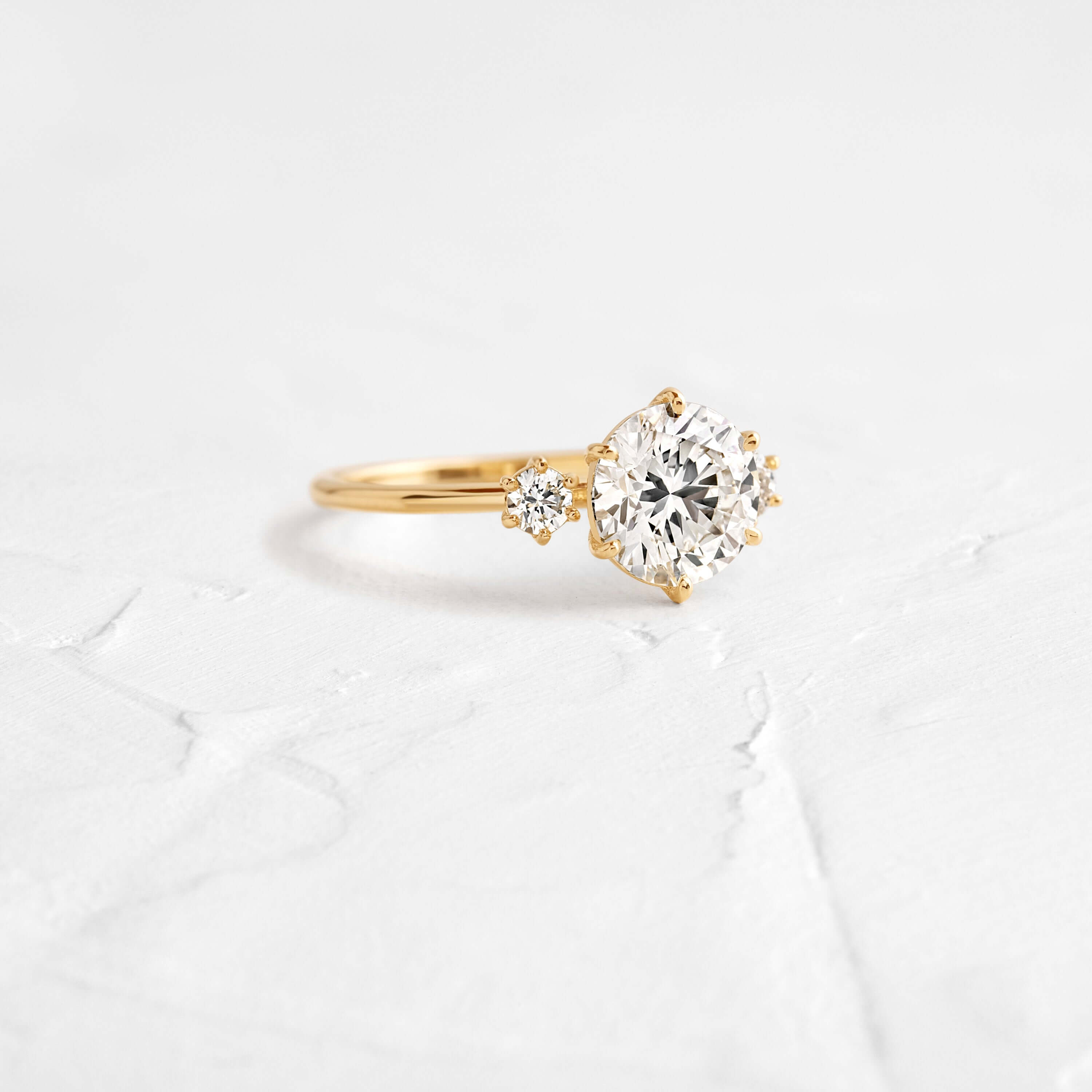 Tempo Ring, Round Cut | Melanie Casey