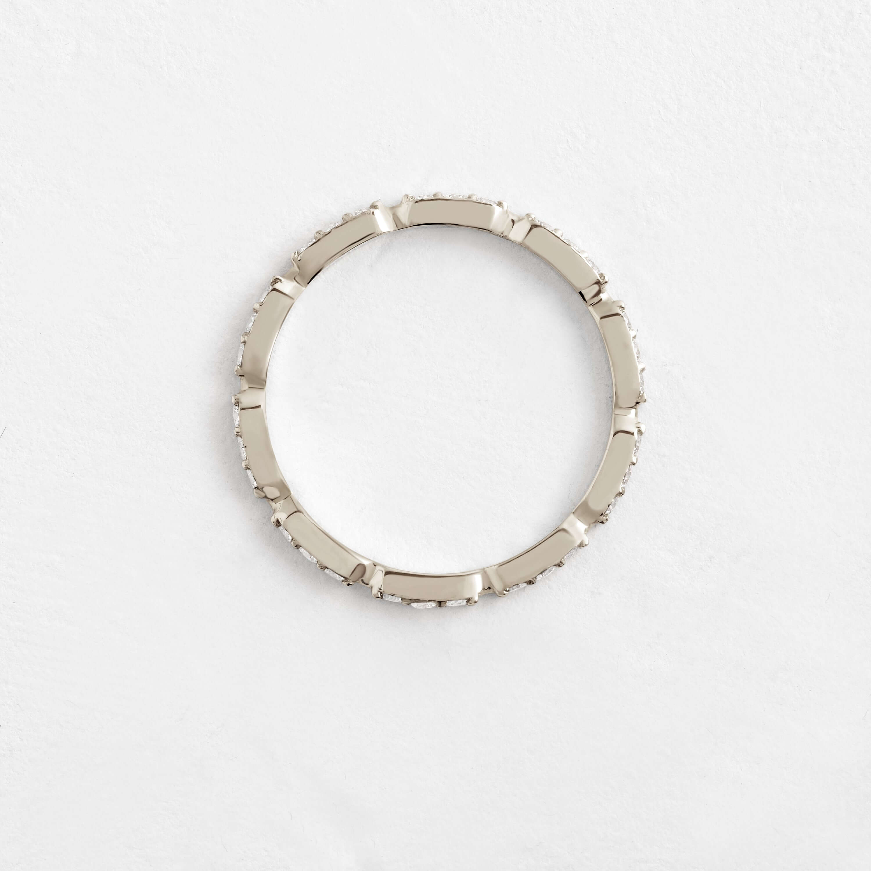 Inline Band | 14k Gold Ring from Melanie Casey Fine Jewelry