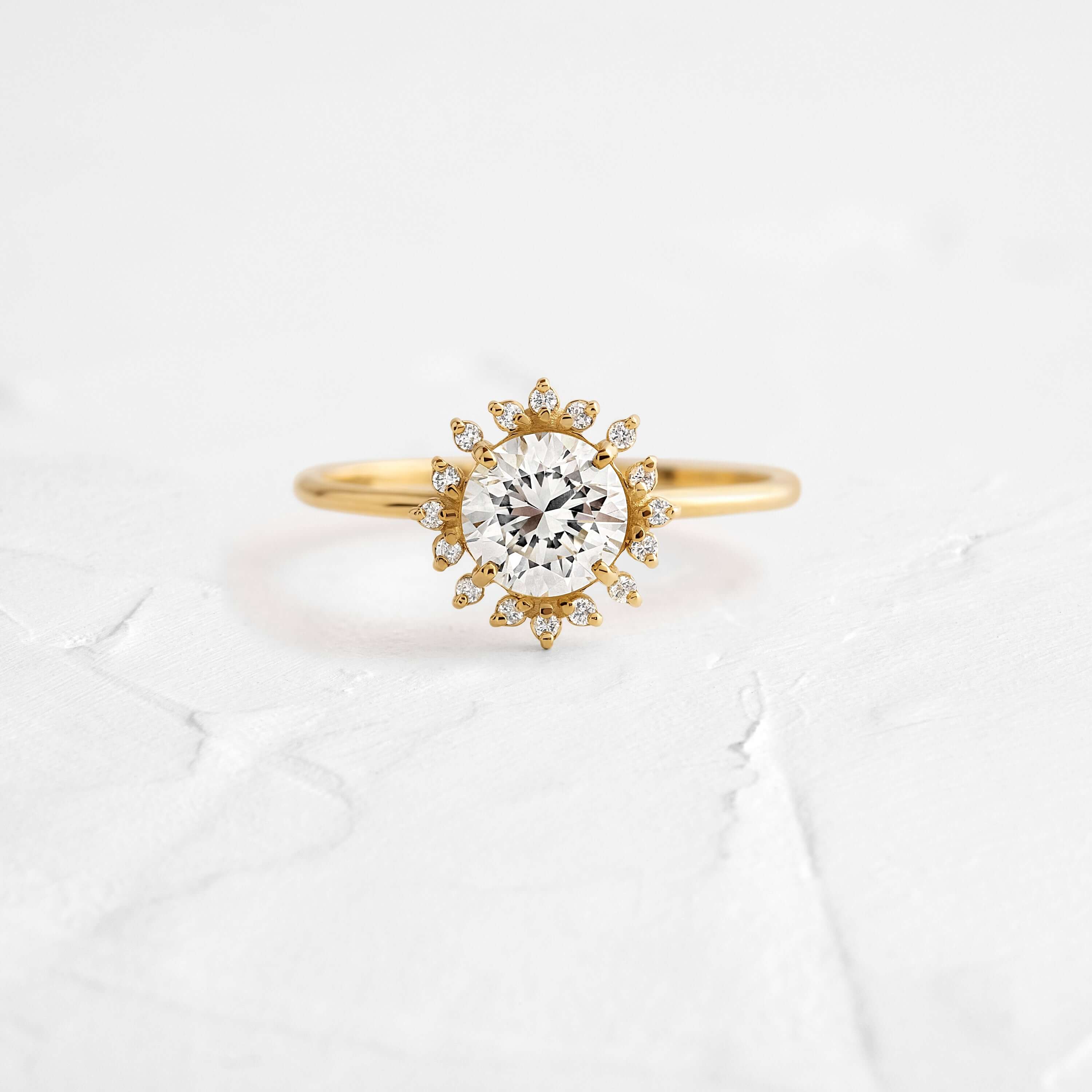 Harbor Ring, Round Cut | Melanie Casey Fine Jewelry
