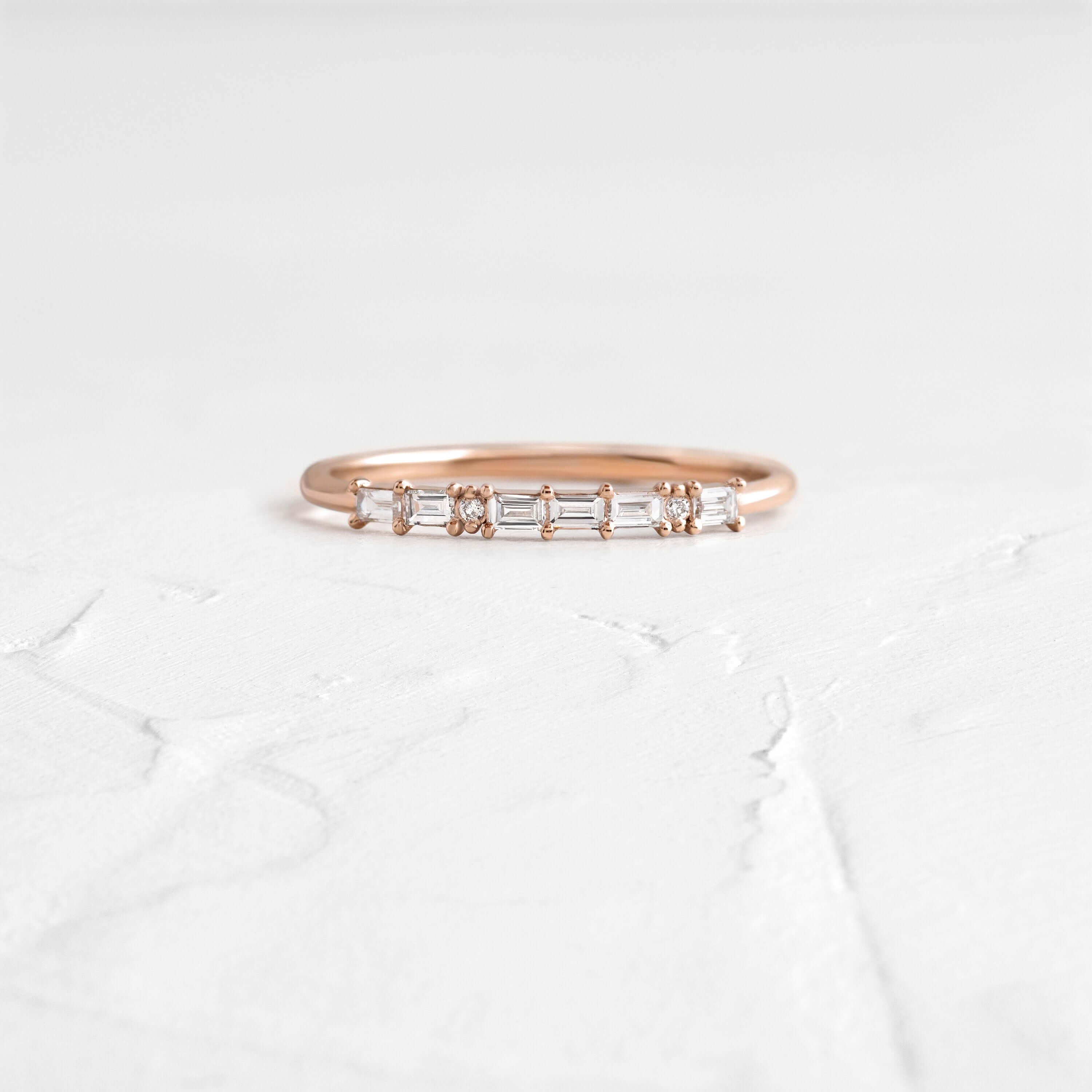Morse Code Ring MAMA - Spell Mama in diamonds by Melanie Casey