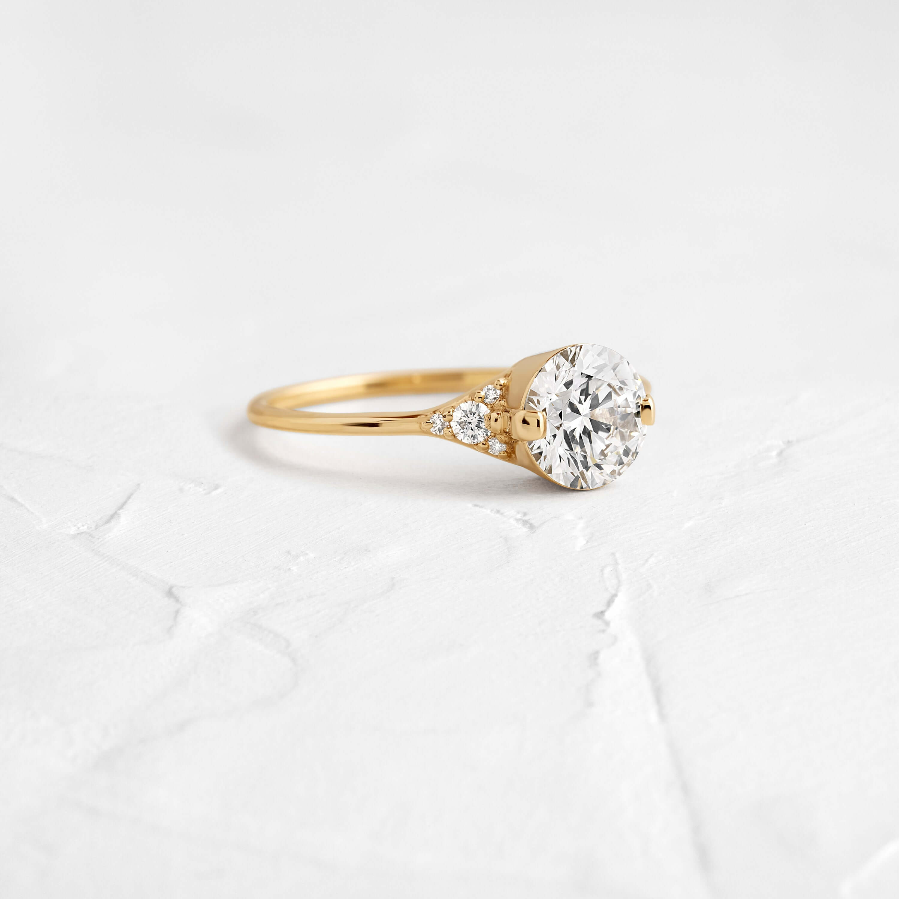 Lady's Slipper Ring | Engagement Ring by Melanie Casey Fine Jewelry