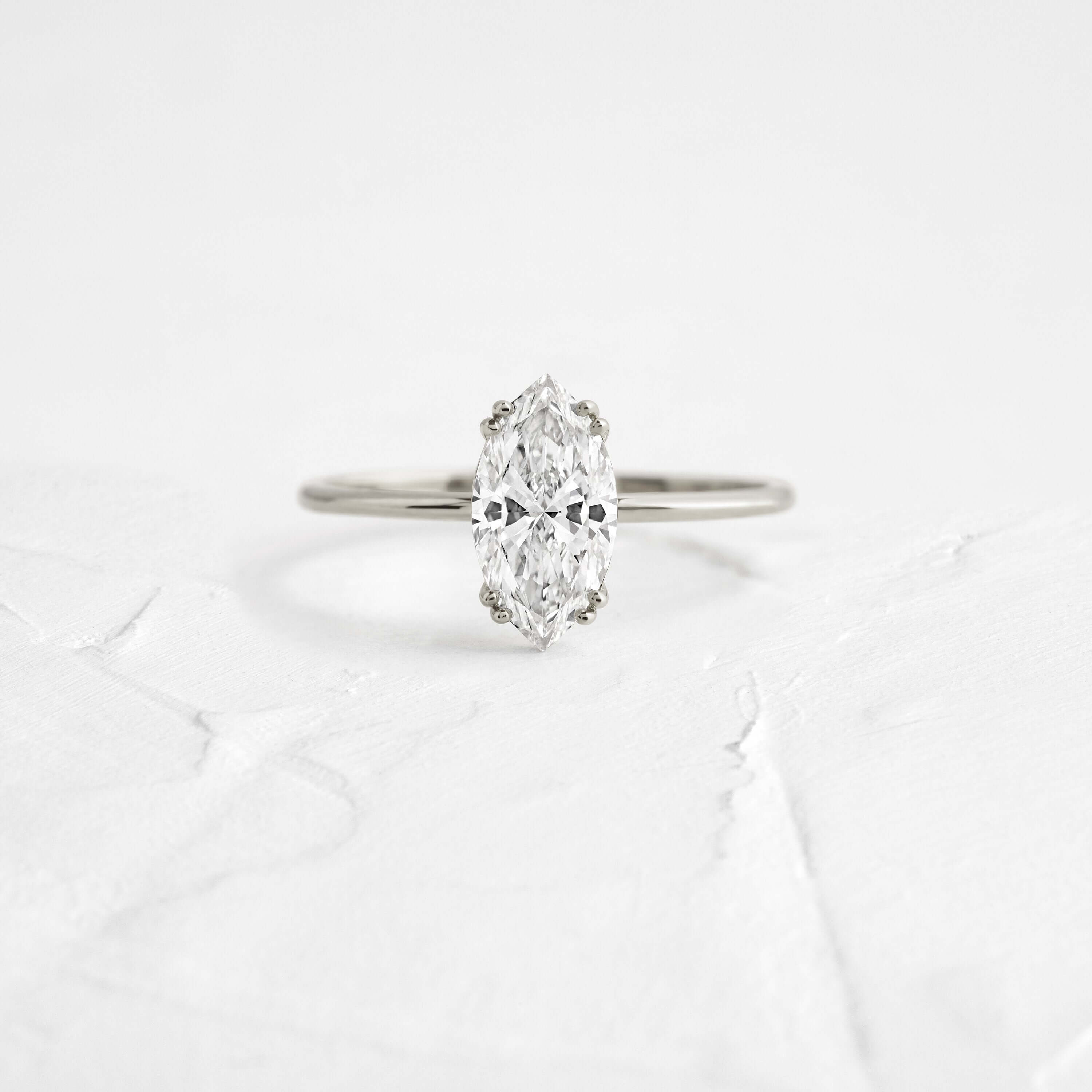 Filament Ring, Marquise Cut - Melanie Casey