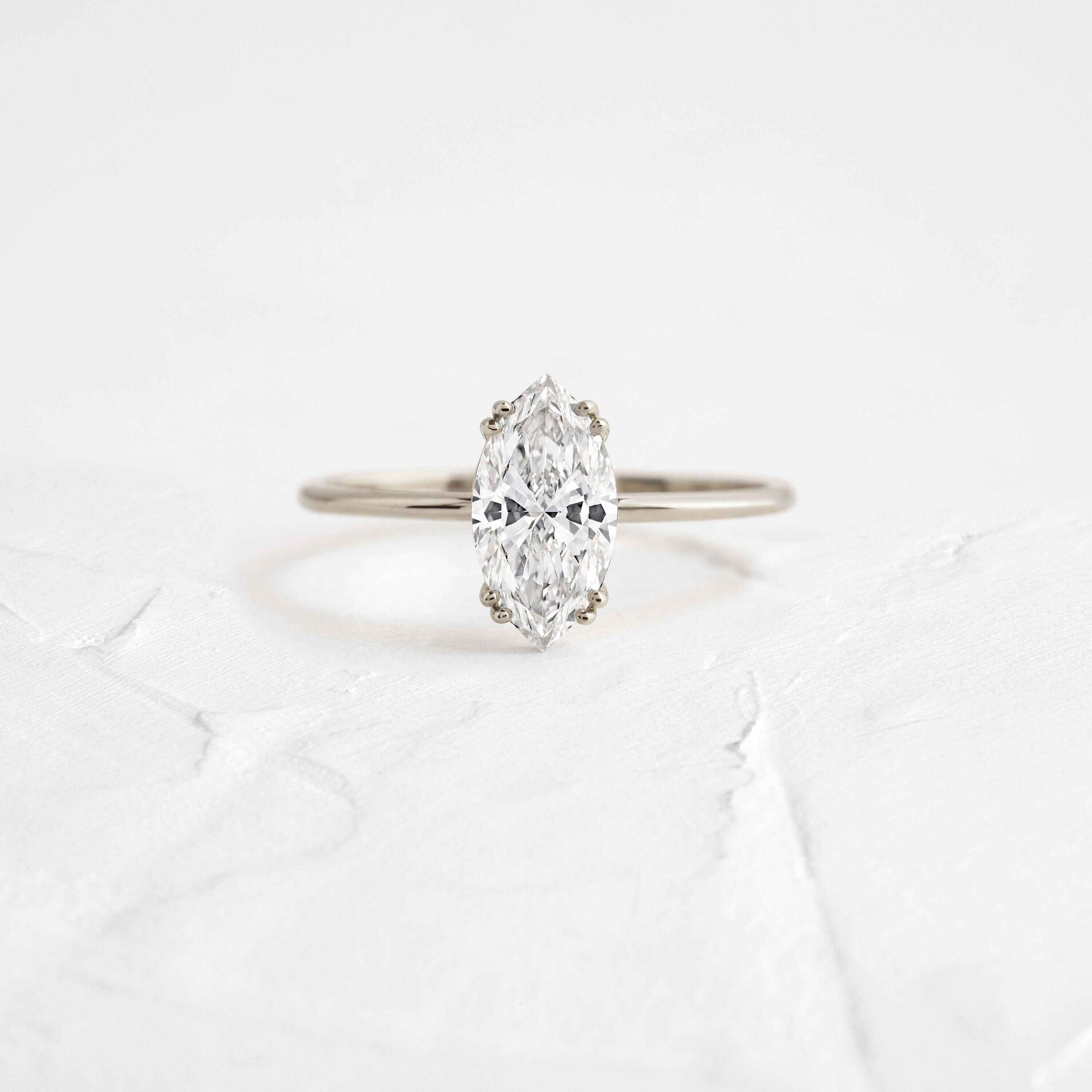 Filament Ring, Marquise Cut - Melanie Casey