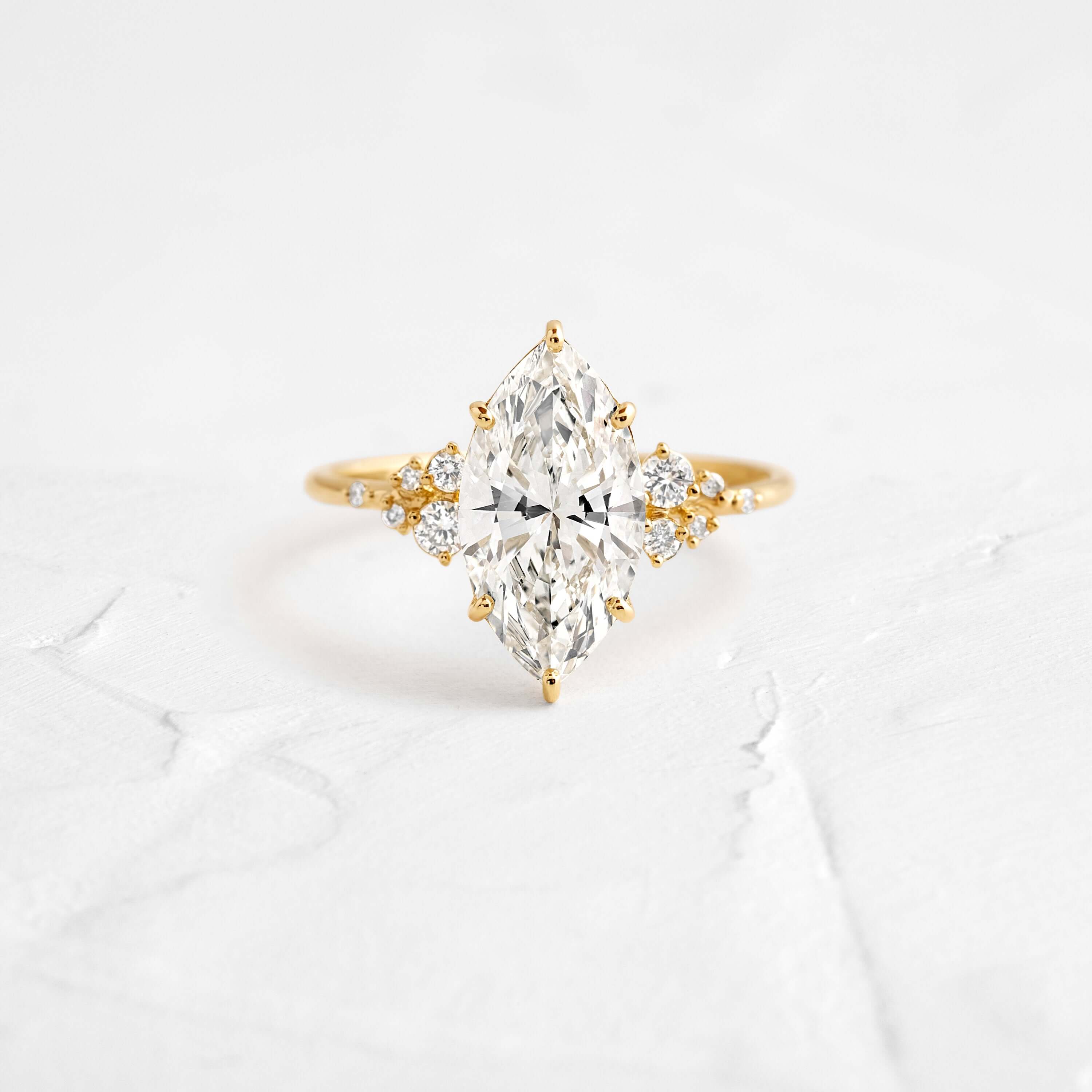 Snowdrift Ring | Handcrafted Engagement Ring | Melanie Casey