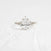 Snowdrift Ring with Pear Cut Diamond by Melanie Casey