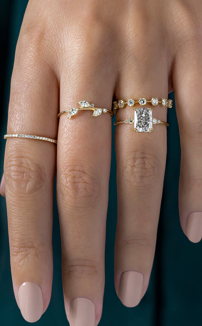 Pictorial Ring, Cushion Cut | Melanie Casey Fine Jewelry | Engagement Ring