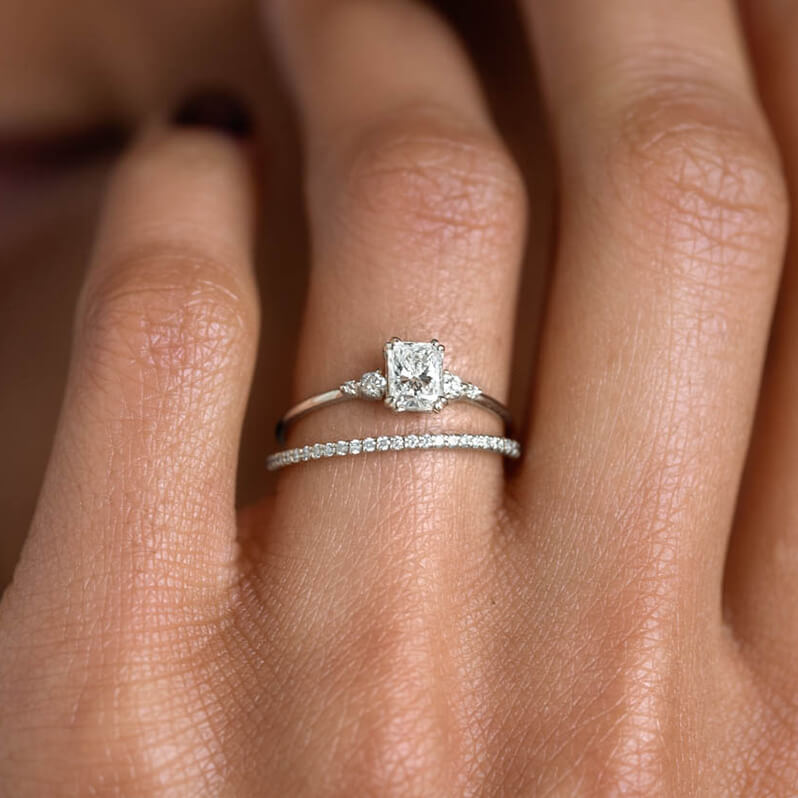 Pictorial Ring, Cushion Cut | Melanie Casey Fine Jewelry | Engagement Ring