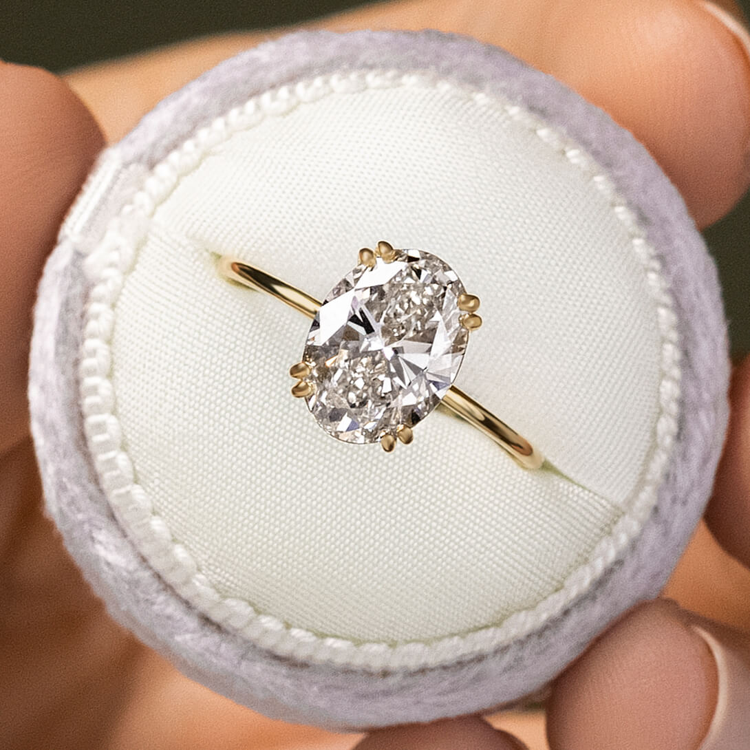 Filament Ring, Oval Cut | Melanie Casey Fine Jewelry