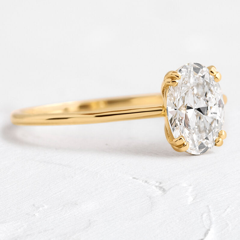 Filament Ring, Oval Cut | Melanie Casey Fine Jewelry